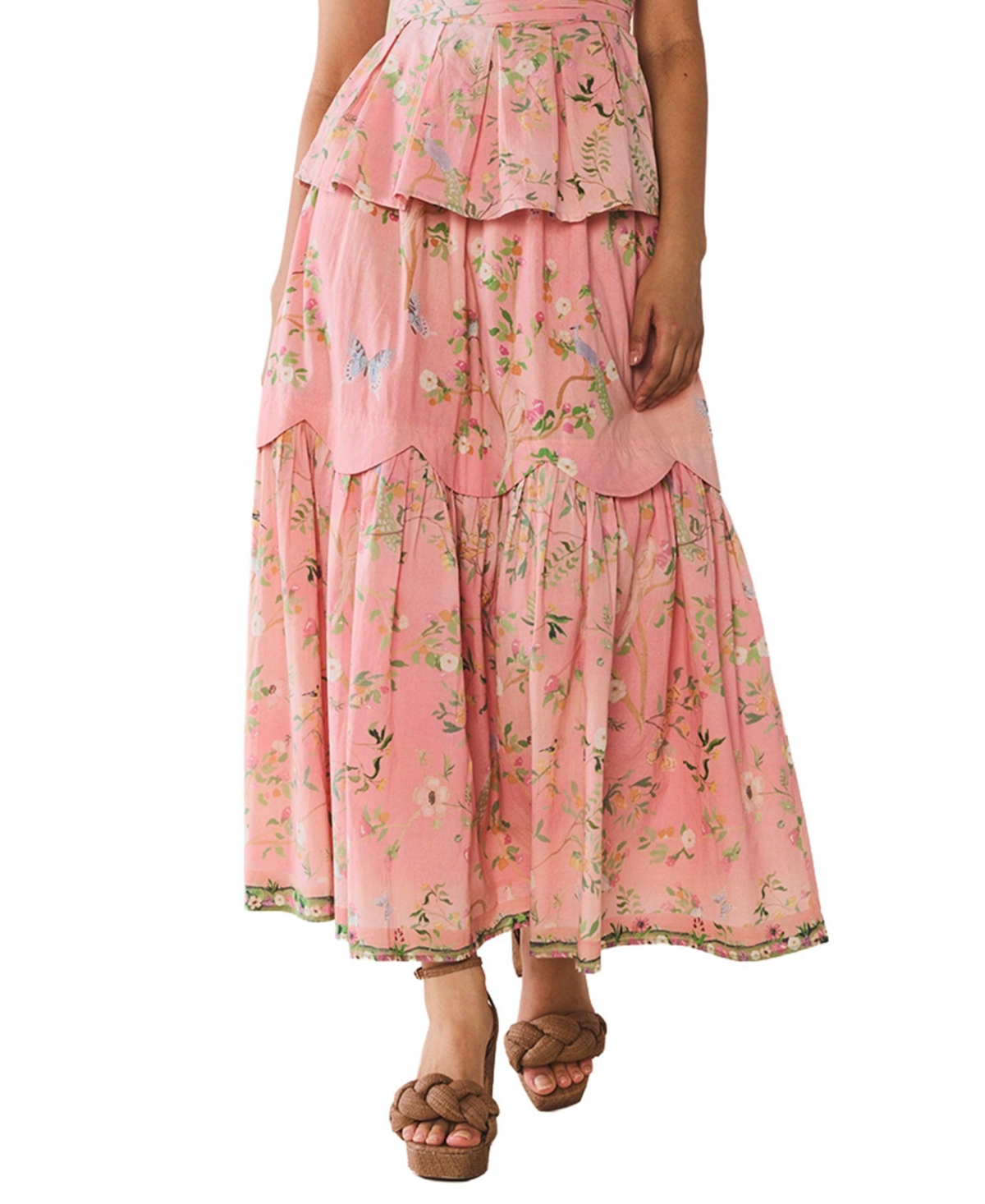 Click here for Eddy Womens Erin Skirt - Peony peacock x larsen mc... prices