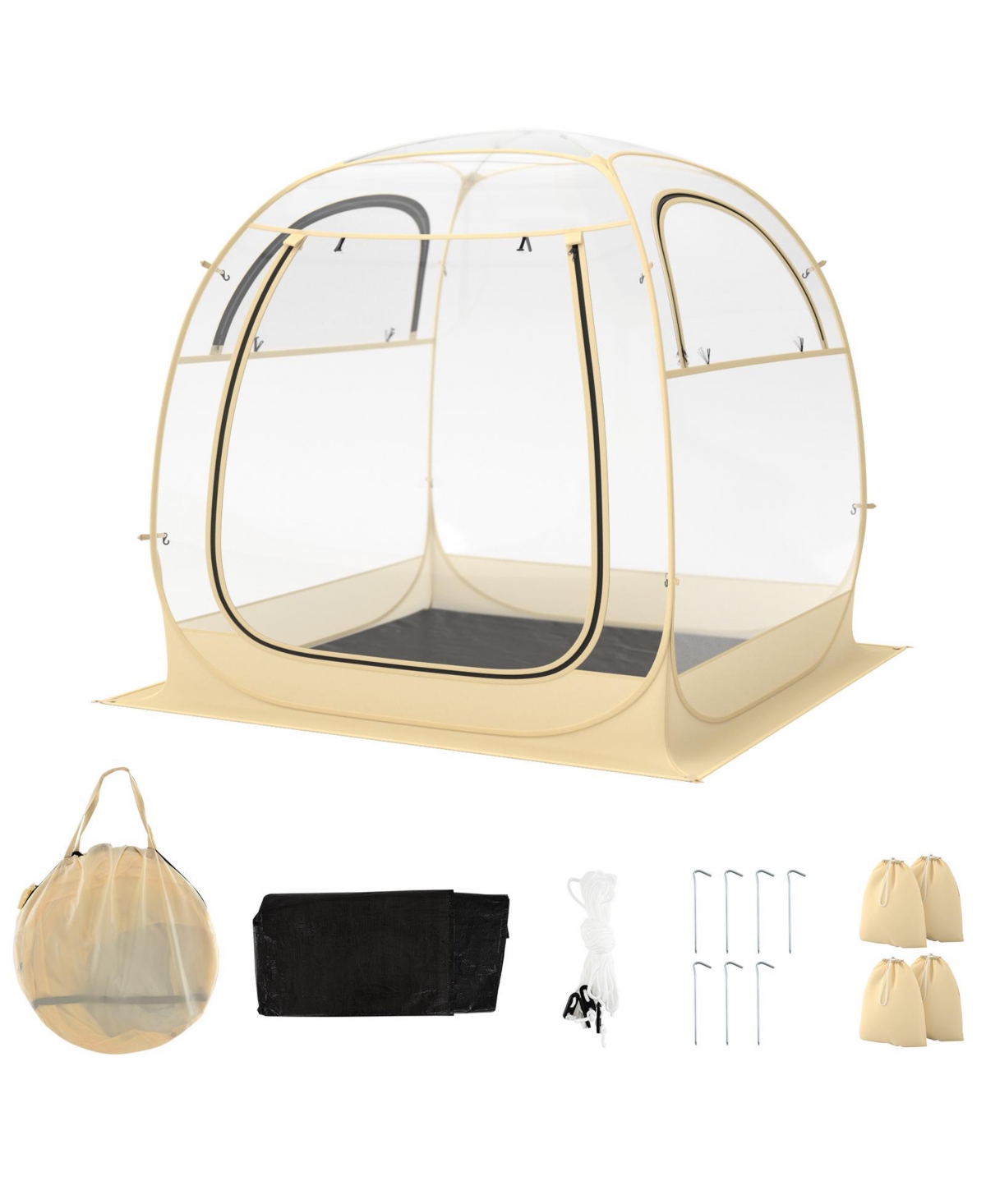 Click here for Akiudex instant pop up sports tent with carrying b... prices