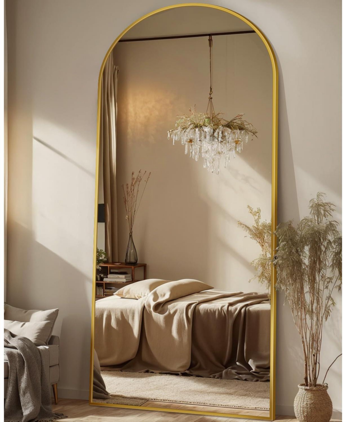 Click here for Antok Full Length Mirror  71x28 Floor Mirror  Arch... prices