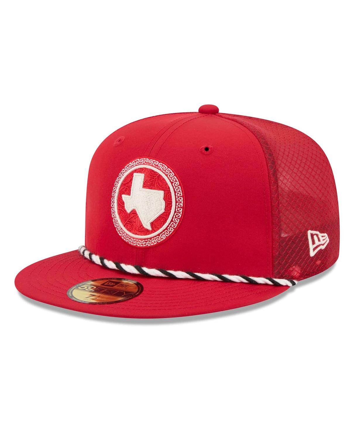 Click here for New Era Mens Red Texas Rangers 2026 City Connect B... prices
