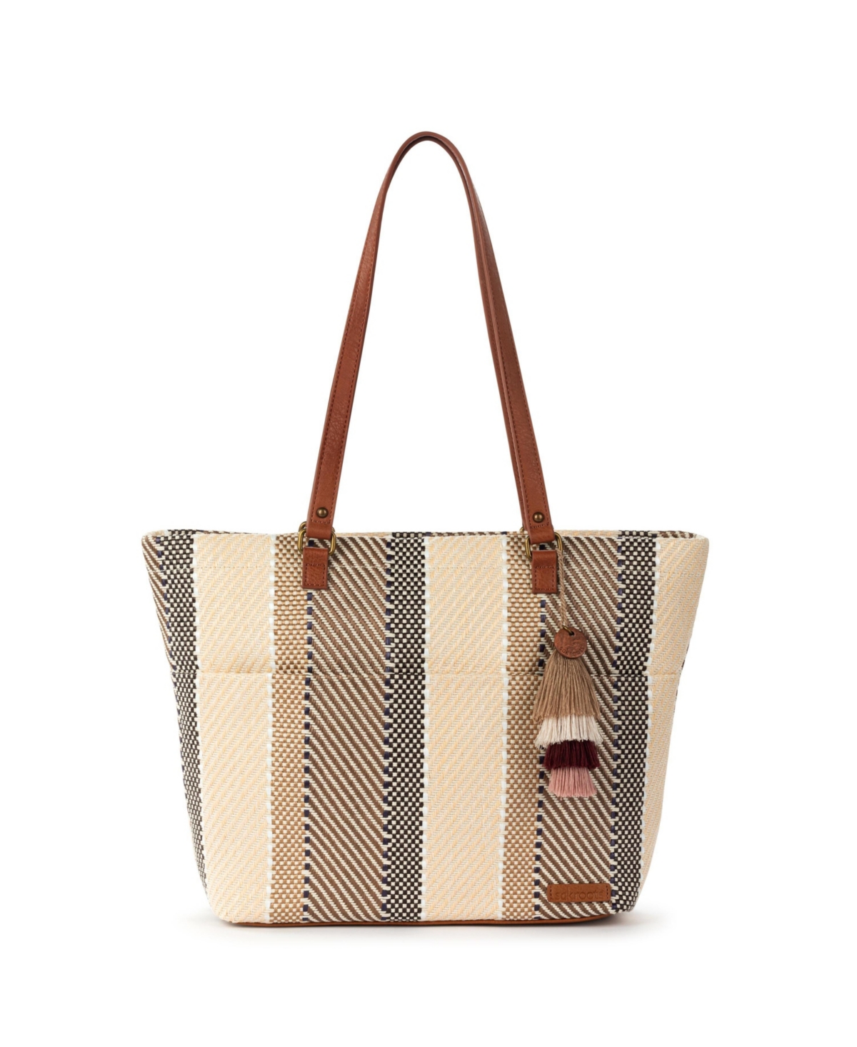 Click here for Sakroots Womens Banyan Tote - Tobacco batik woven prices