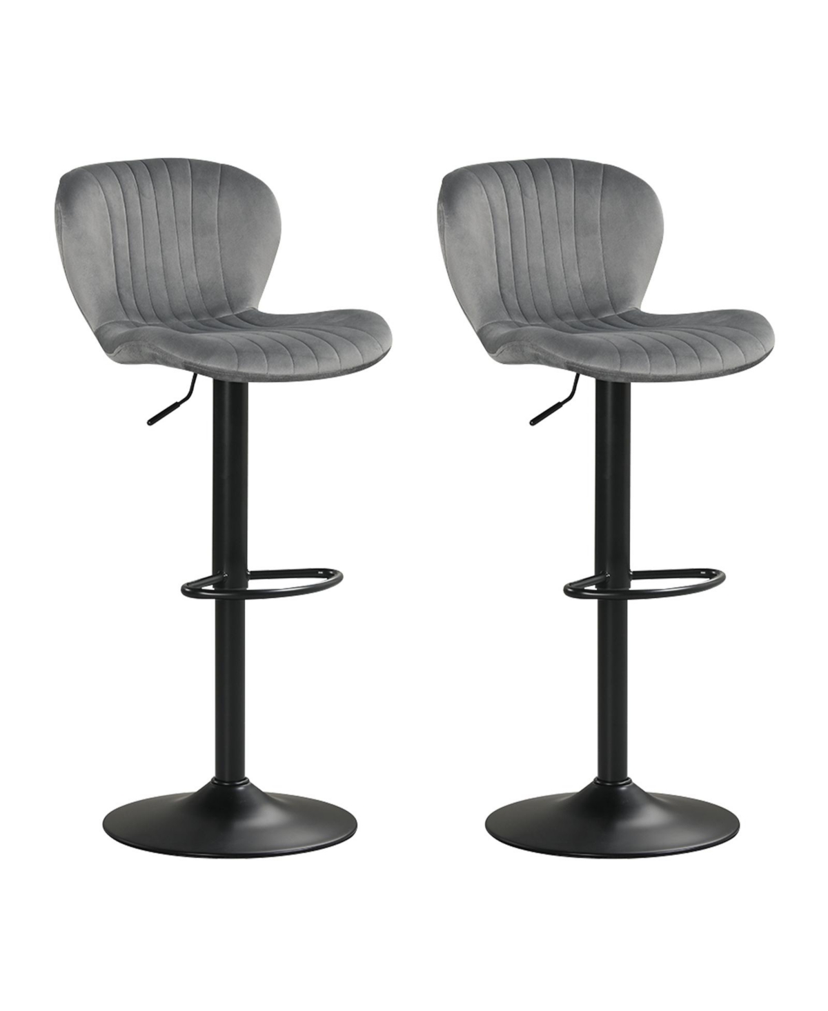 Click here for Sugift Adjustable Counter Height Chairs Set of 2 w... prices