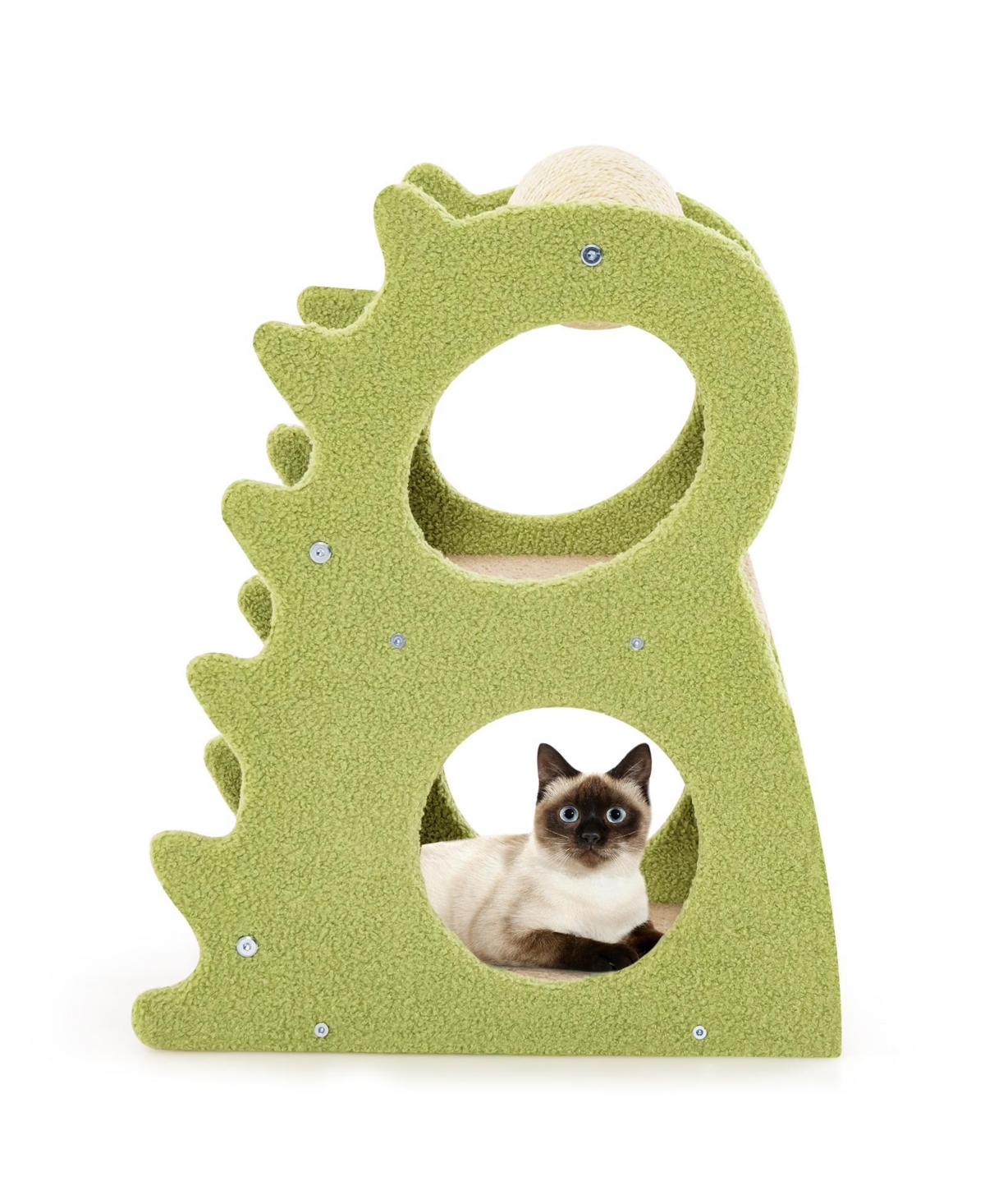 Click here for Cozito Cat Tree 2-Tier Dinosaur Theme with Sisal S... prices
