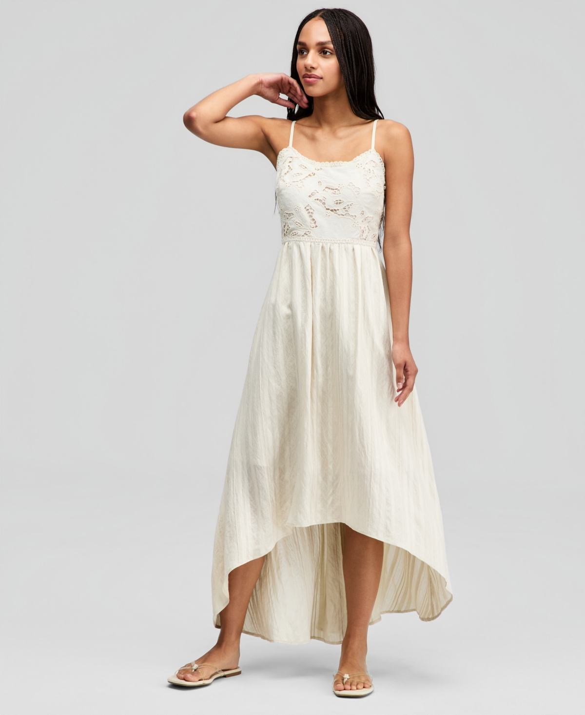 Click here for And Now This Womens Empire-Waist High-Low Dress  M... prices
