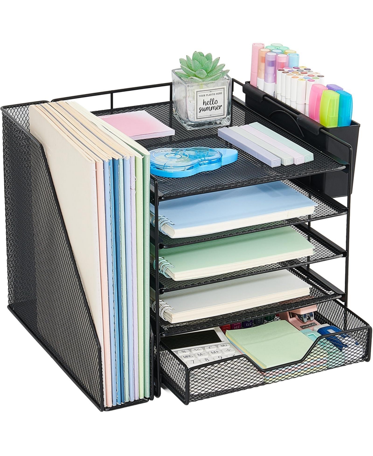 Click here for Gnuadz Desk Organizer 5-Tier Tray File Holder Draw... prices
