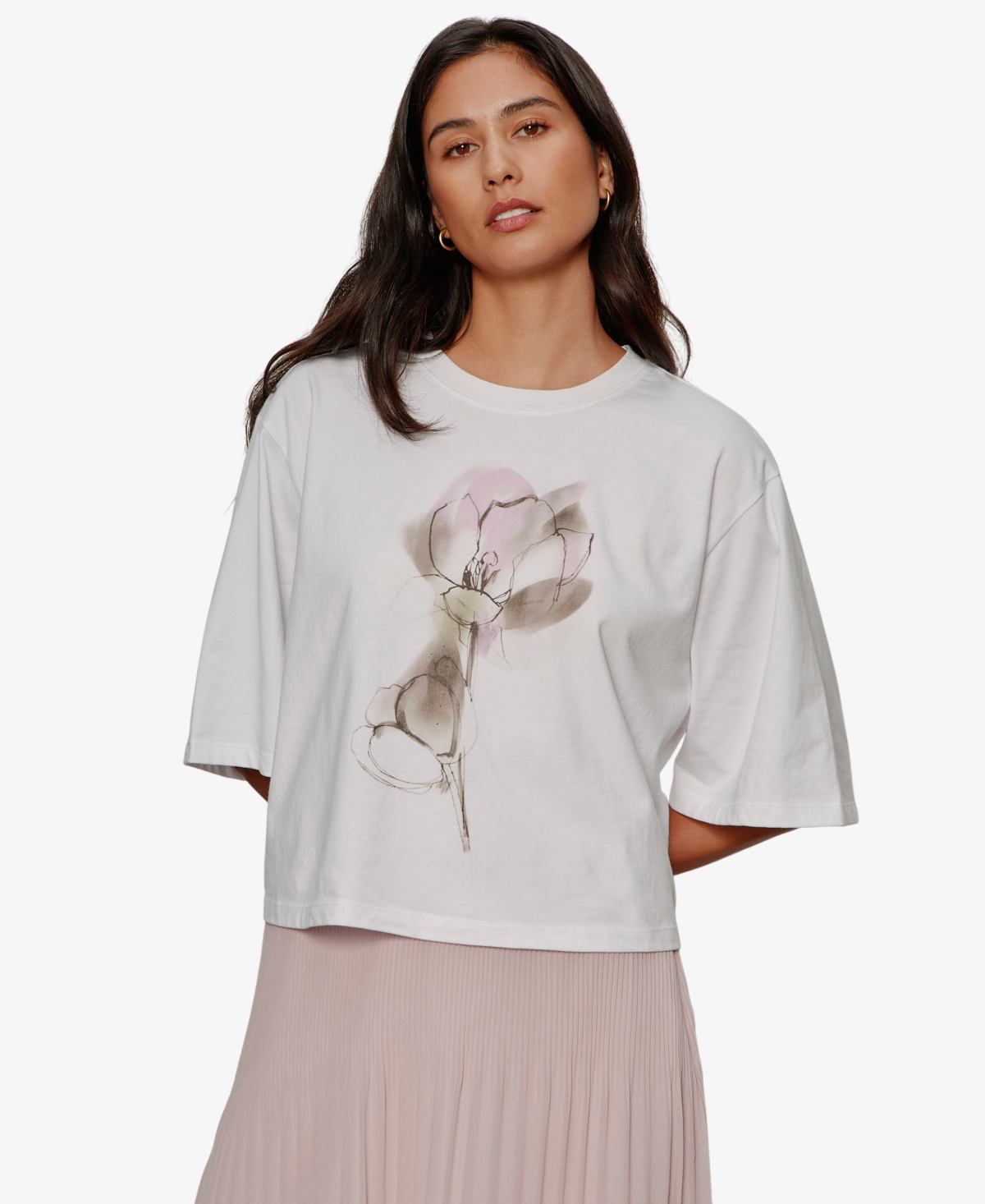 Click here for Sanctuary Womens Belle Artist Crewneck Oversized C... prices