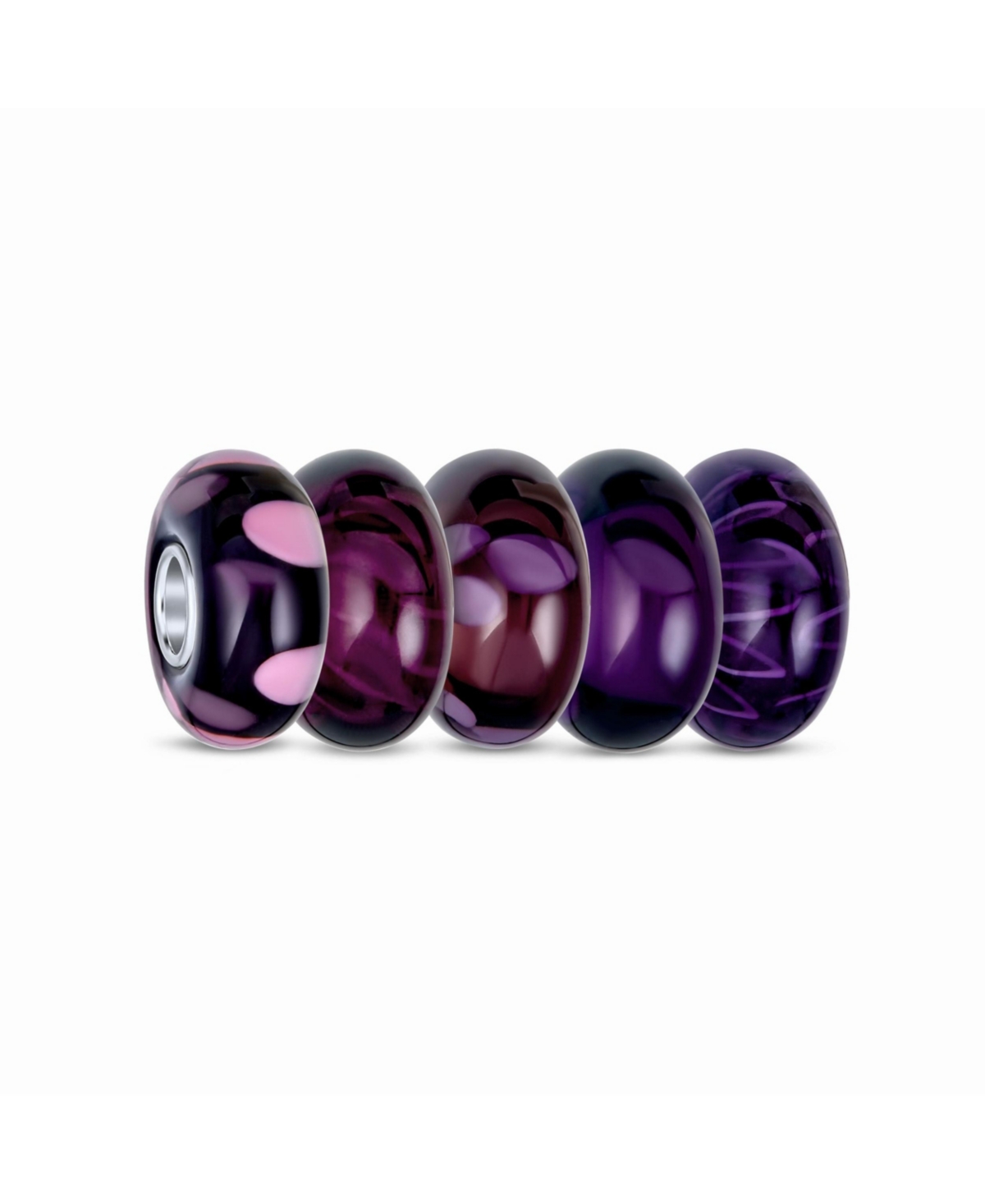 Click here for Bling Jewelry Violet Lavender Purple Burgundy Mura... prices