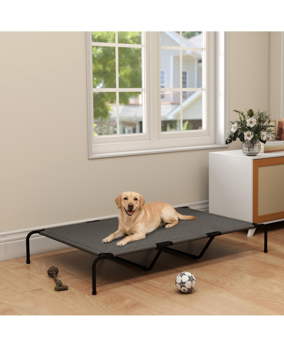 Click here for Aostirmotor Large Elevated Dog Bed. Breathable mes... prices