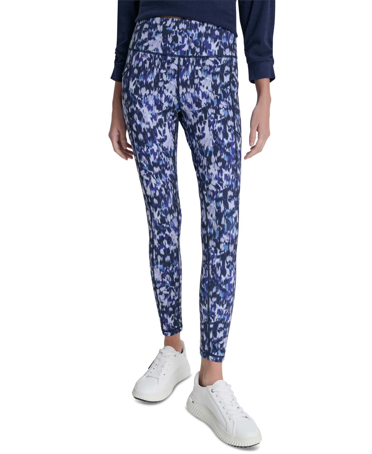 Click here for Dkny Womens Printed High-Wasit Fitness Tights - Et... prices
