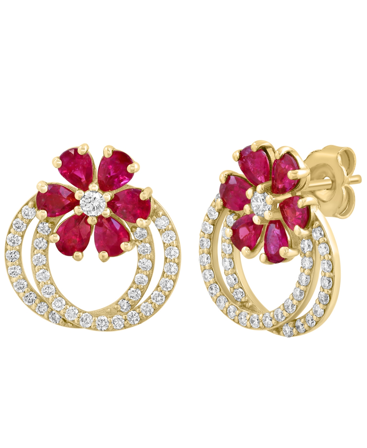 Click here for Effy Collection Ruby (2-7/8 ct. t.w.) & Diamond (1... prices