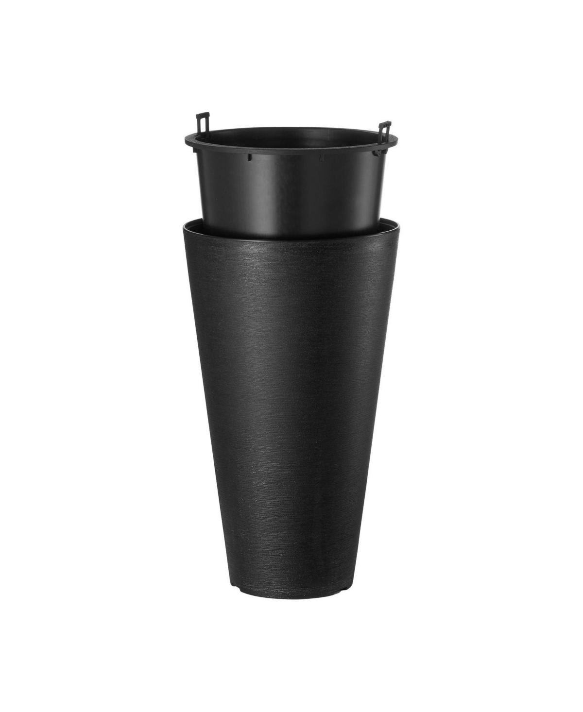 Click here for Sugift Set of 2.24in Round Tall Planters with Drai... prices