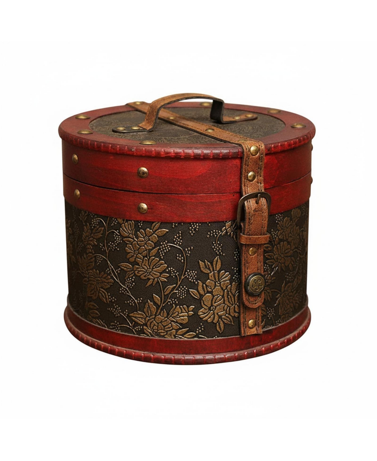 Click here for Yigii Vintage Cylindrical Wooden Trinket Box Lock... prices