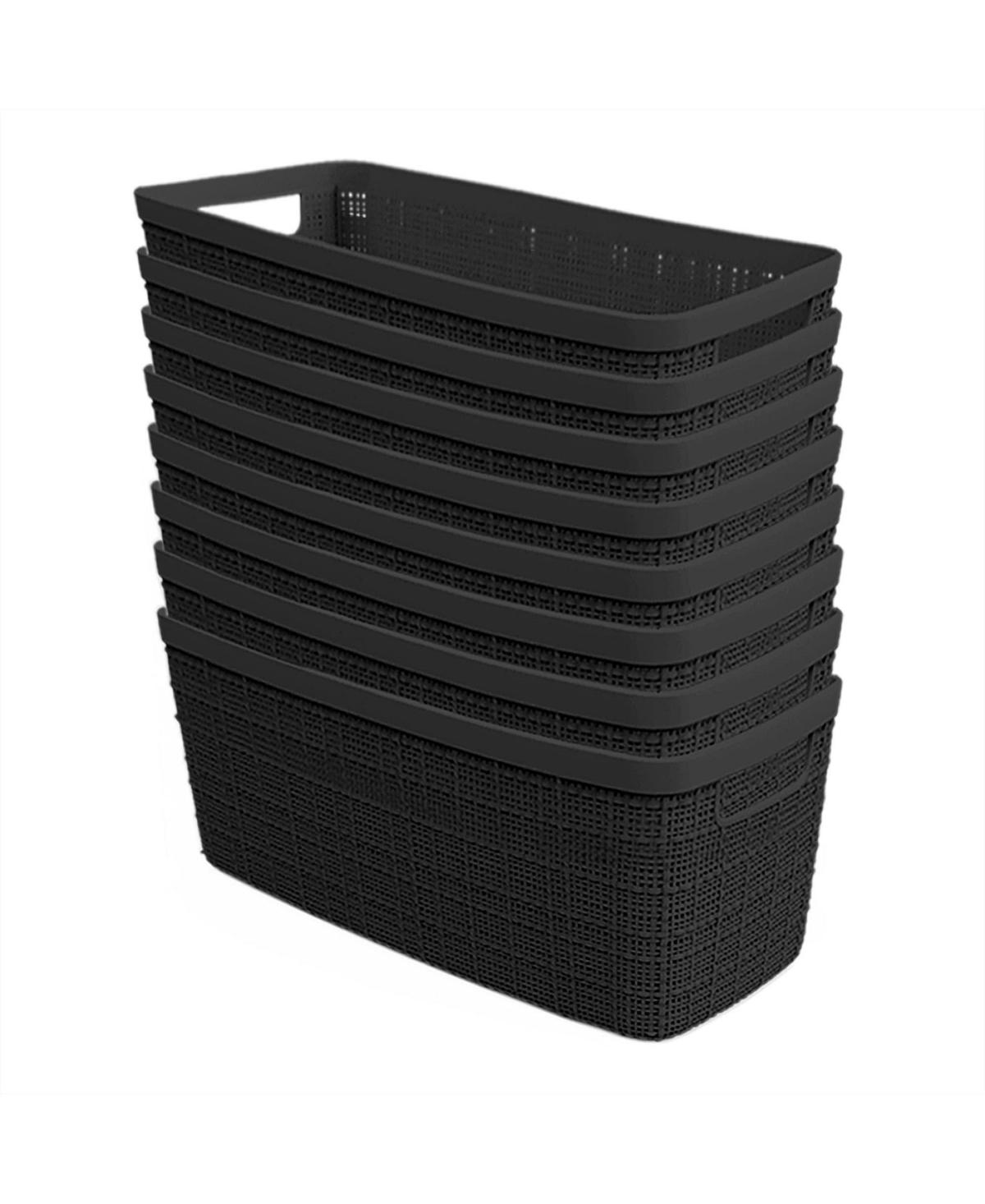 Click here for Gnuadz Jute Decorative Plastic Storage Baskets Bin... prices