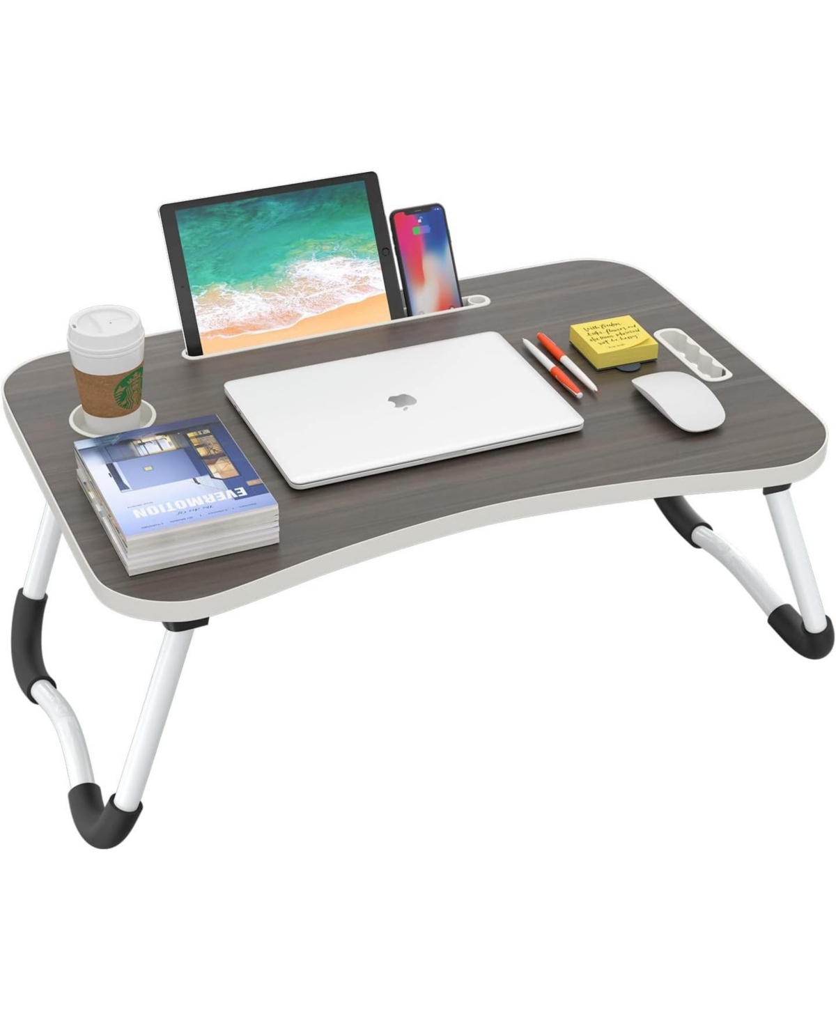 Click here for Gnuadz Folding Lap Desk Portable Wood Laptop Bed C... prices