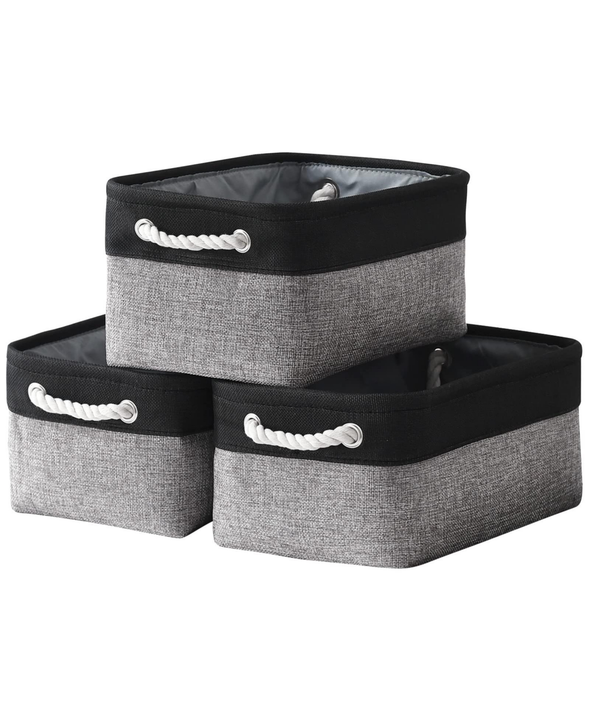 Click here for Gnuadz 3pack Storage Bins Canvas Basket Organizer... prices