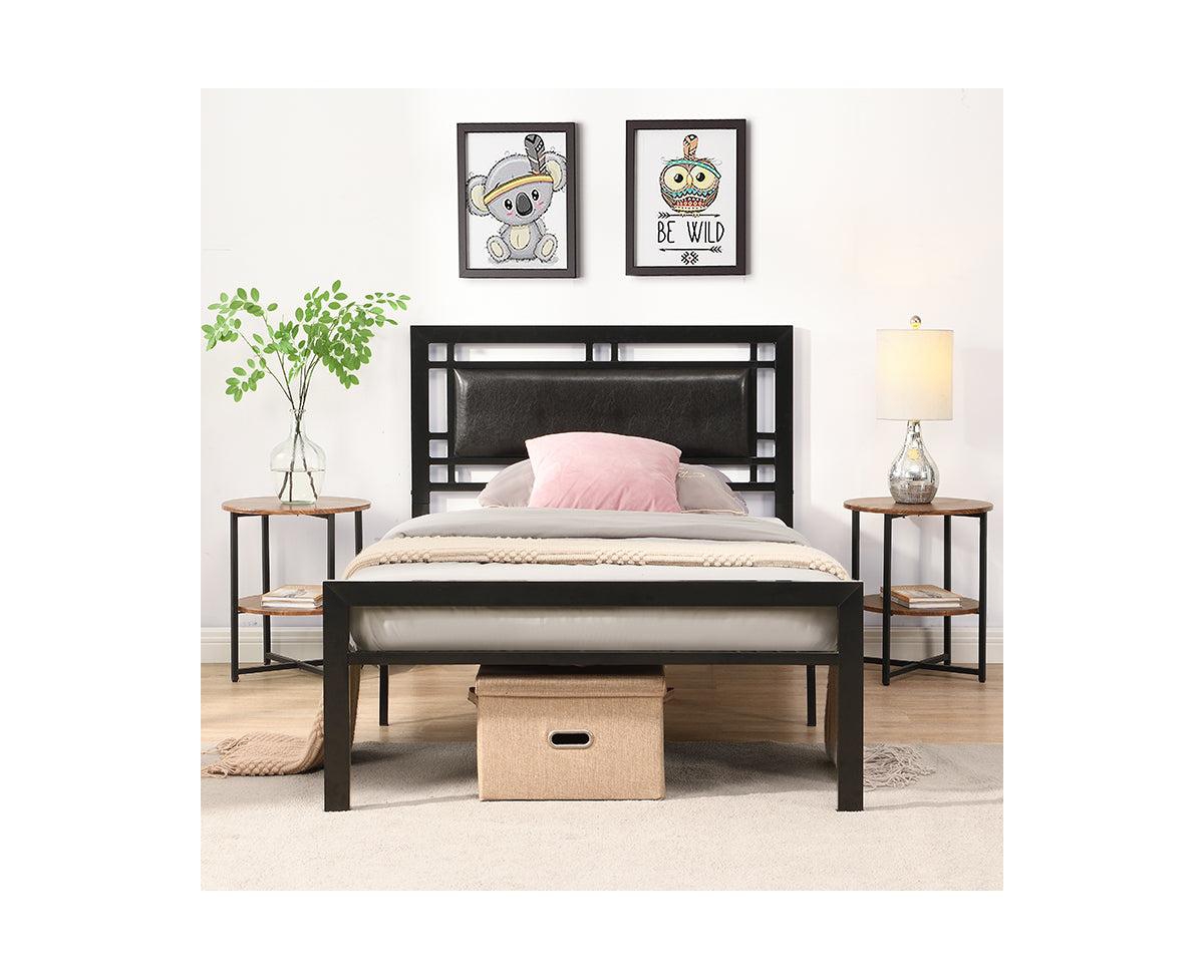 Click here for Lucky One metal bed Sturdy System Metal Bed Frame... prices