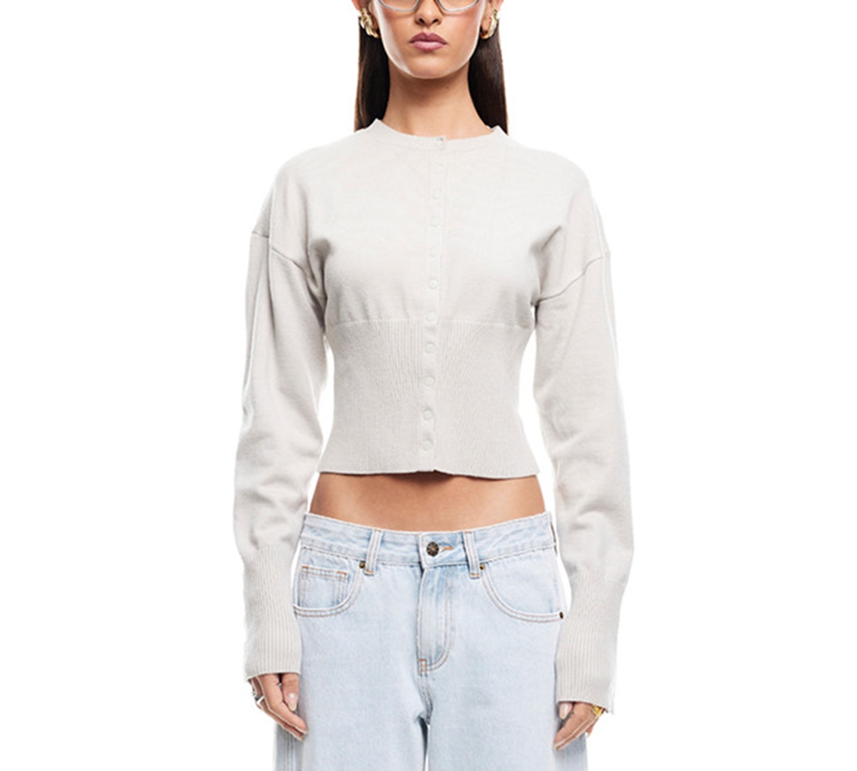 Click here for Lioness Womens Heads in The Clouds Cardigan - Clou... prices