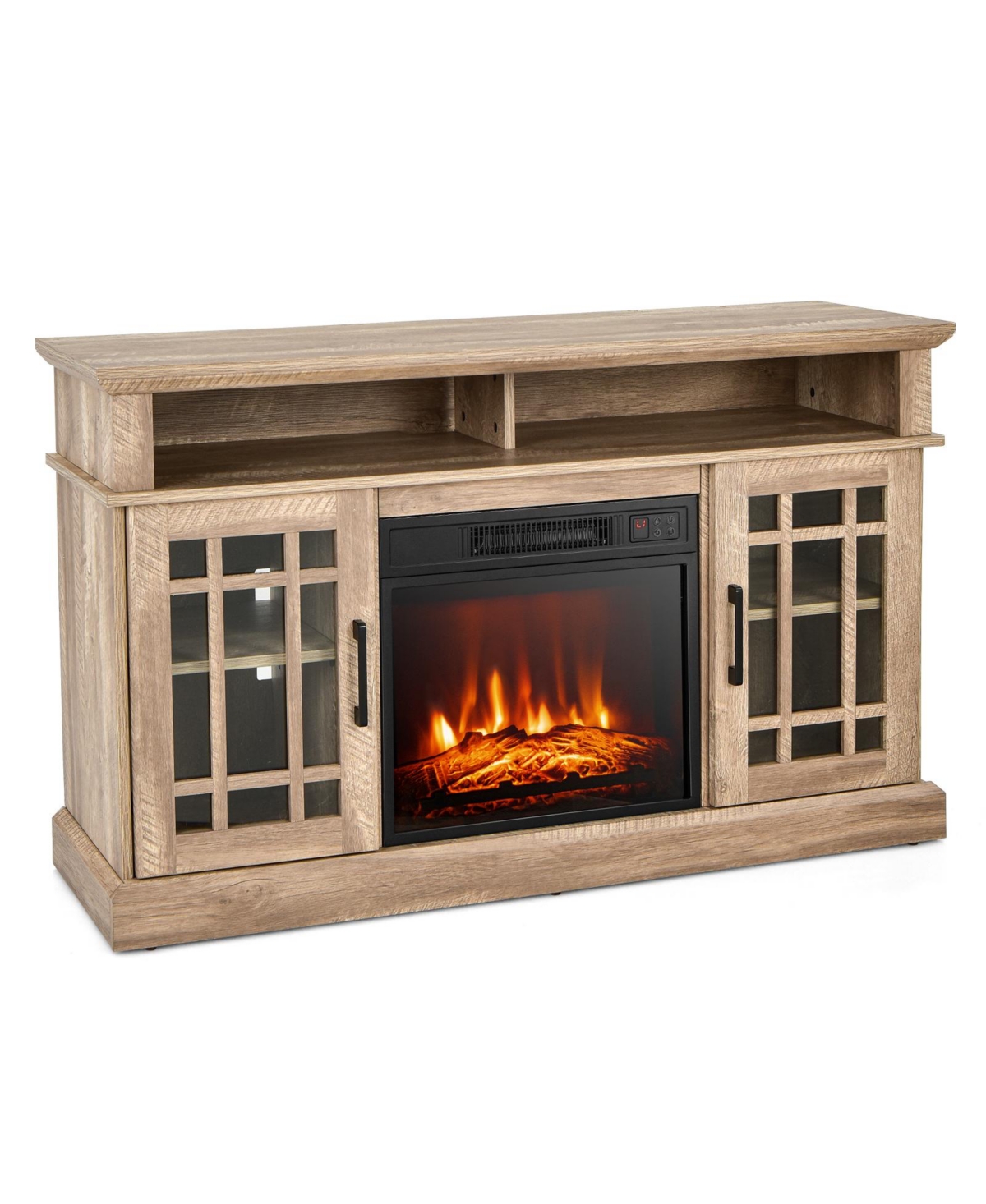 Click here for Gouun 48-Inch Electric Fireplace Tv Stand with Rem... prices