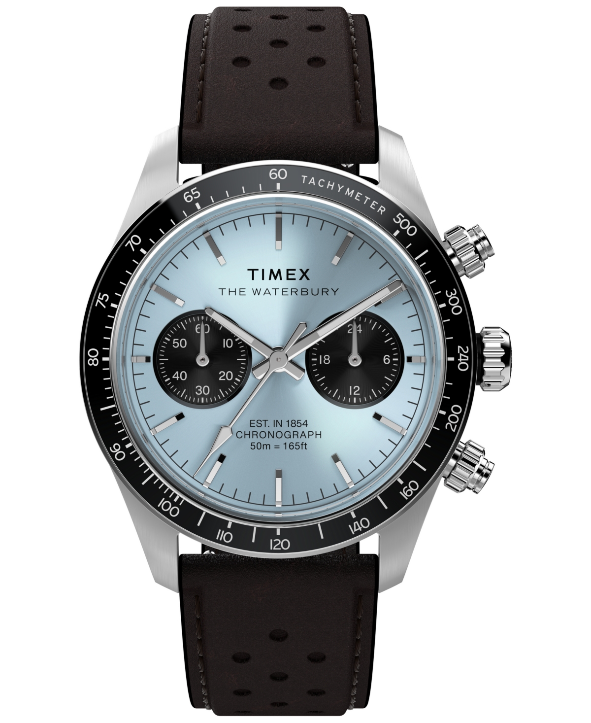 Click here for Timex Mens Quartz Chronograph Brown Leather Watch... prices