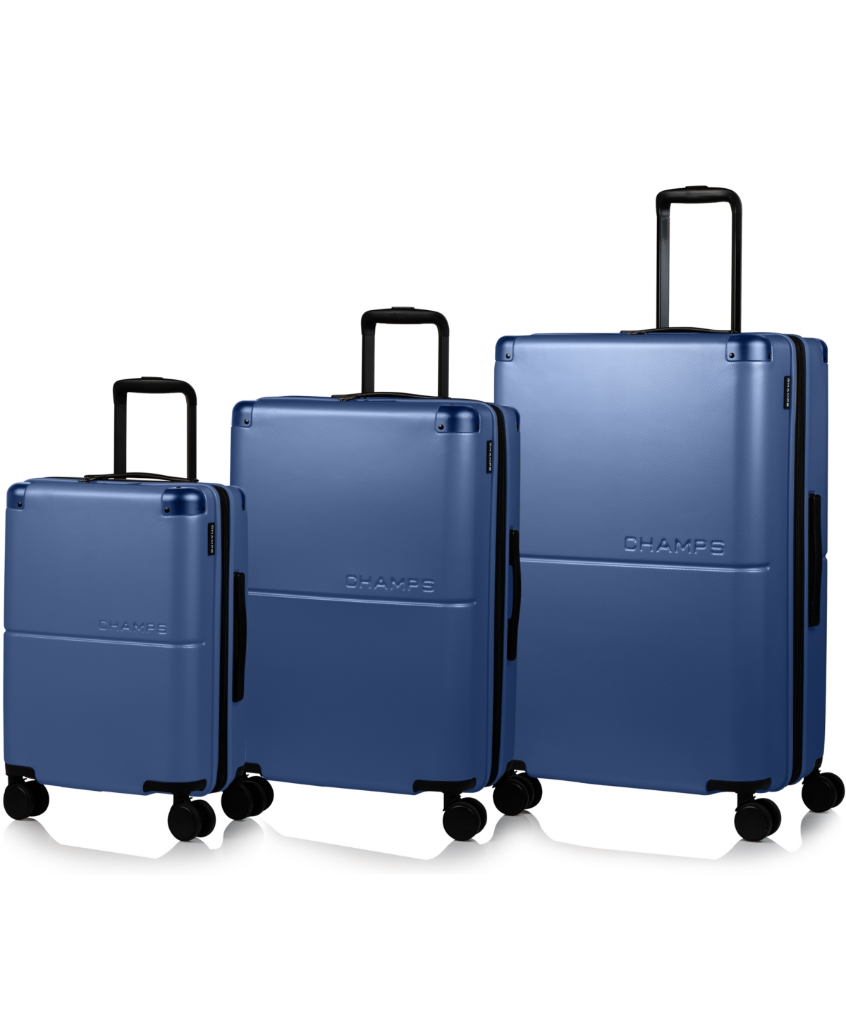 Click here for Champs 3-Piece Earth Hardside Luggage Set with Usb... prices