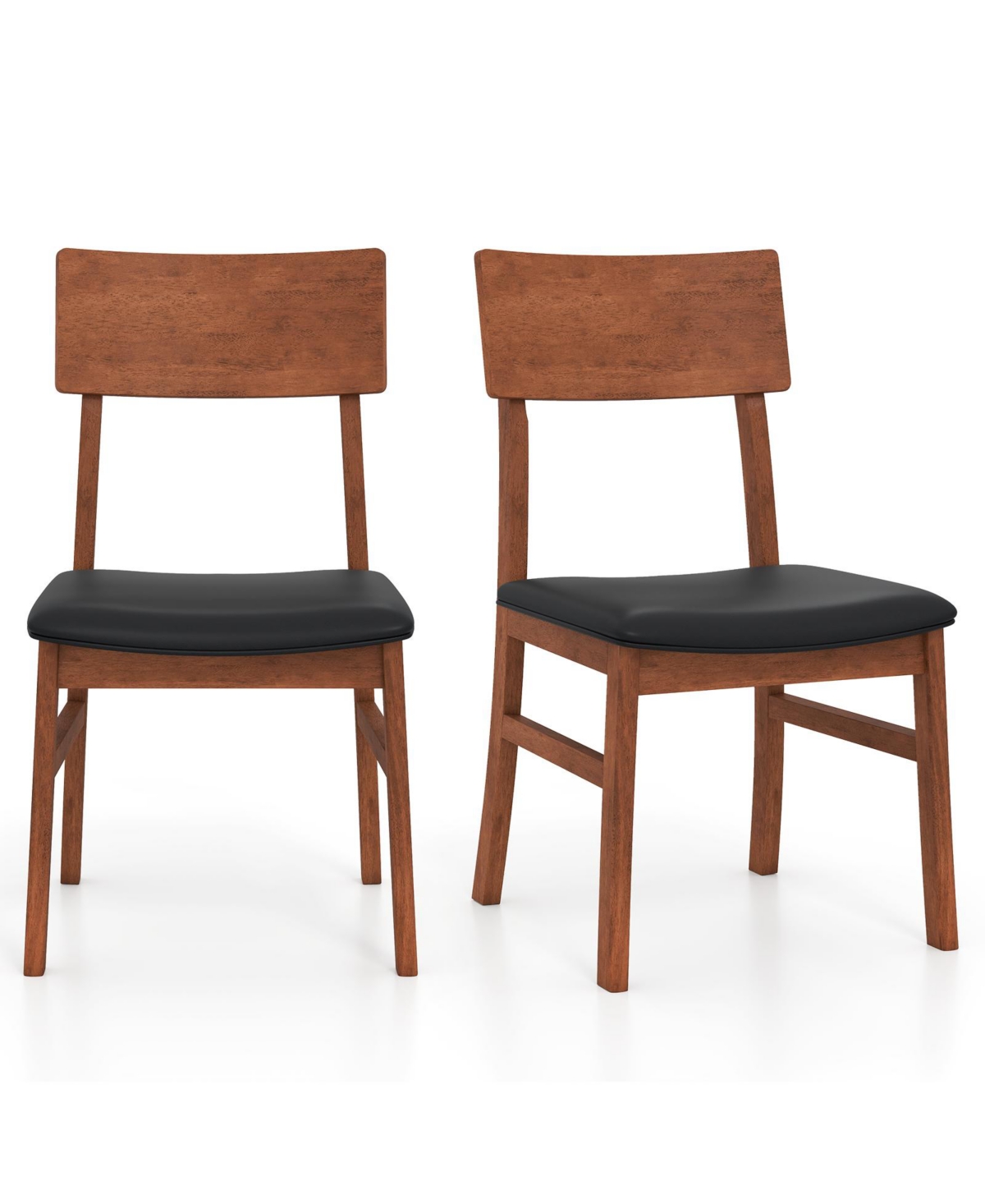 Click here for Sugift Dining Chairs Set of 2 with Rubber Wood Leg... prices