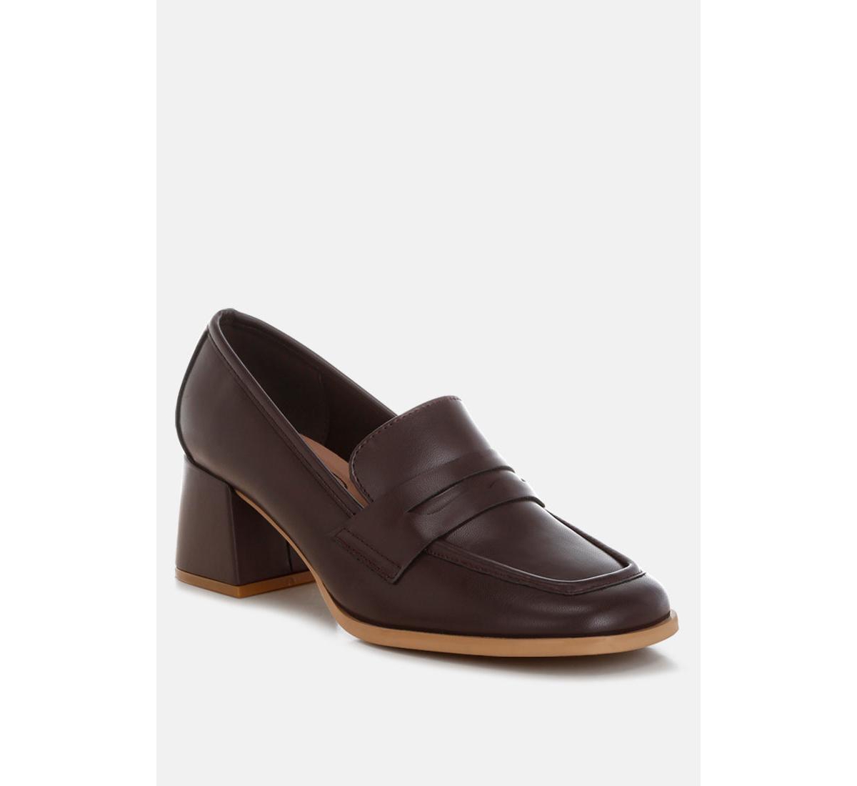 Click here for London Rag Womens Sutapa Penny Strap Flared Block... prices