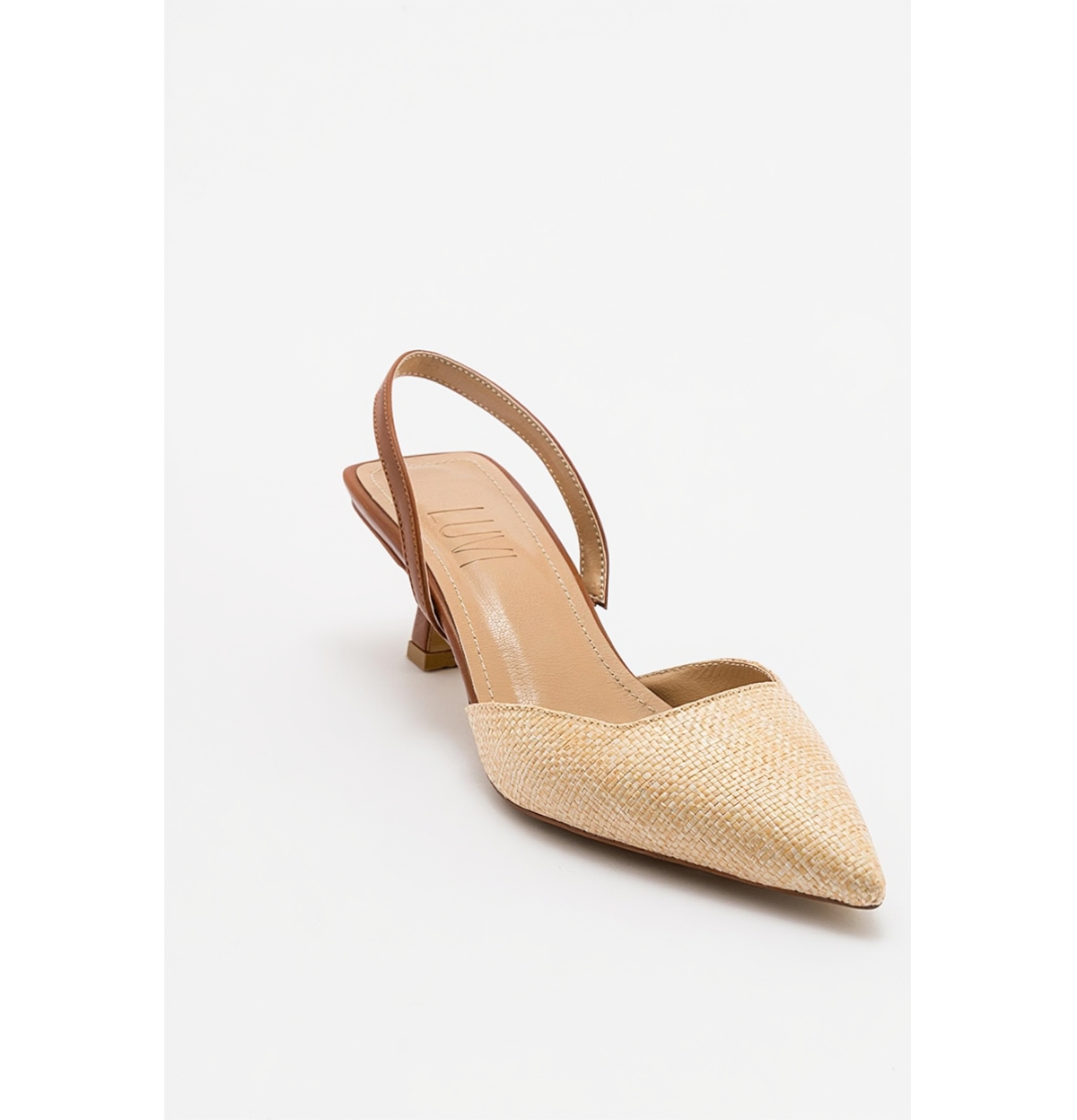 Click here for Prologue Shoes Women Over Pointed Toe Pump - Beige prices