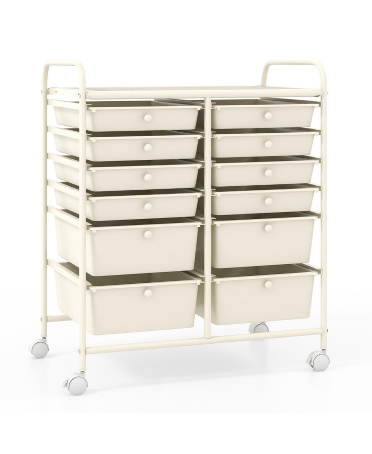 Click here for Gouun 12-Drawer Multi-Purpose Rolling Cart with Re... prices
