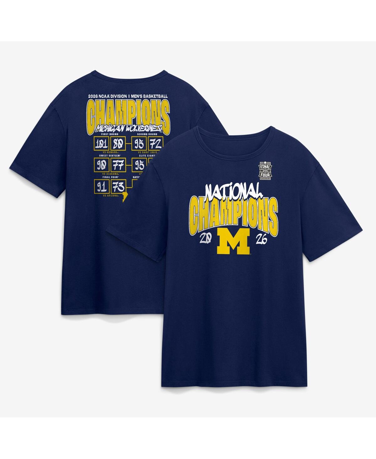 Click here for Fanatics Mens Navy Michigan Wolverines 2026 Ncaa M... prices