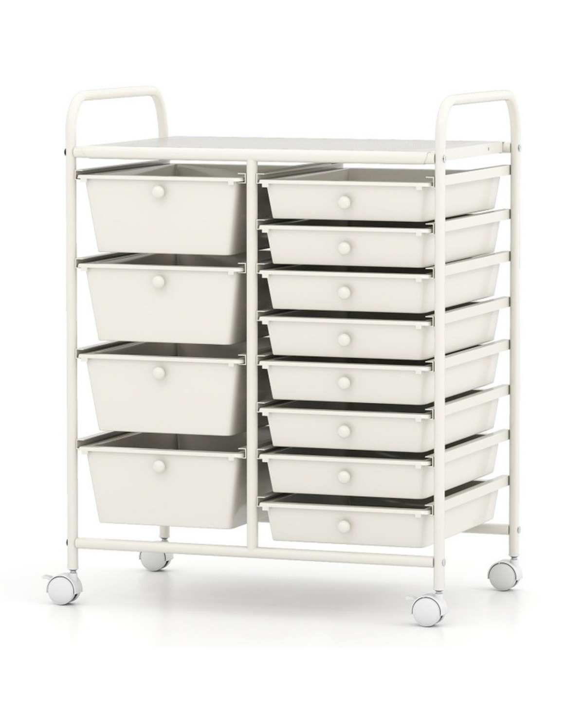 Click here for Gouun 12-Drawer Utility Rolling Cart with Baked Me... prices