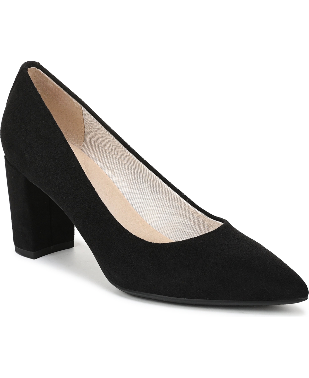 Click here for LifeStride Womens Rebecca Slip-On Pumps - Black Mi... prices