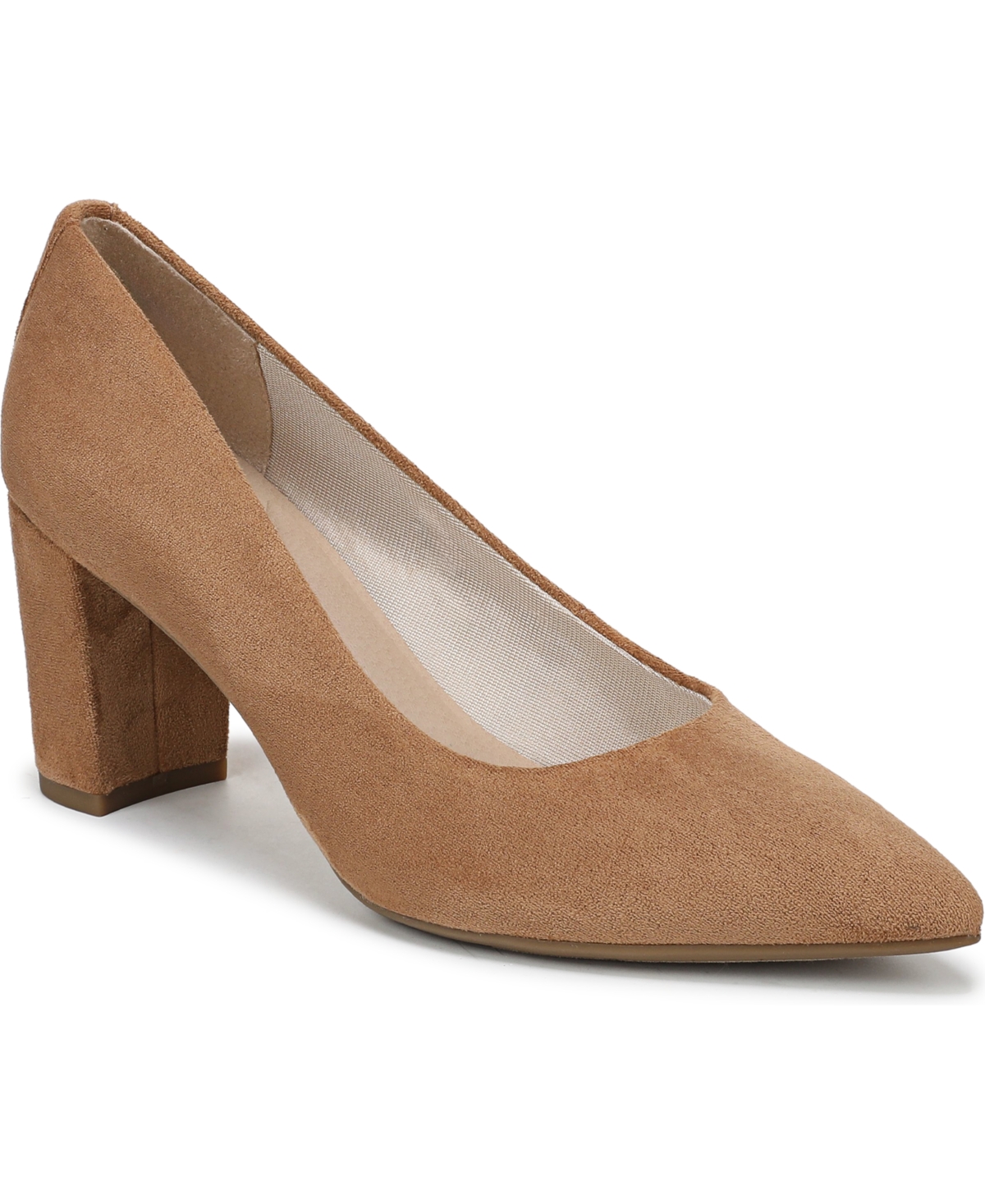 Click here for LifeStride Womens Rebecca Slip-On Pumps - Honey Ta... prices