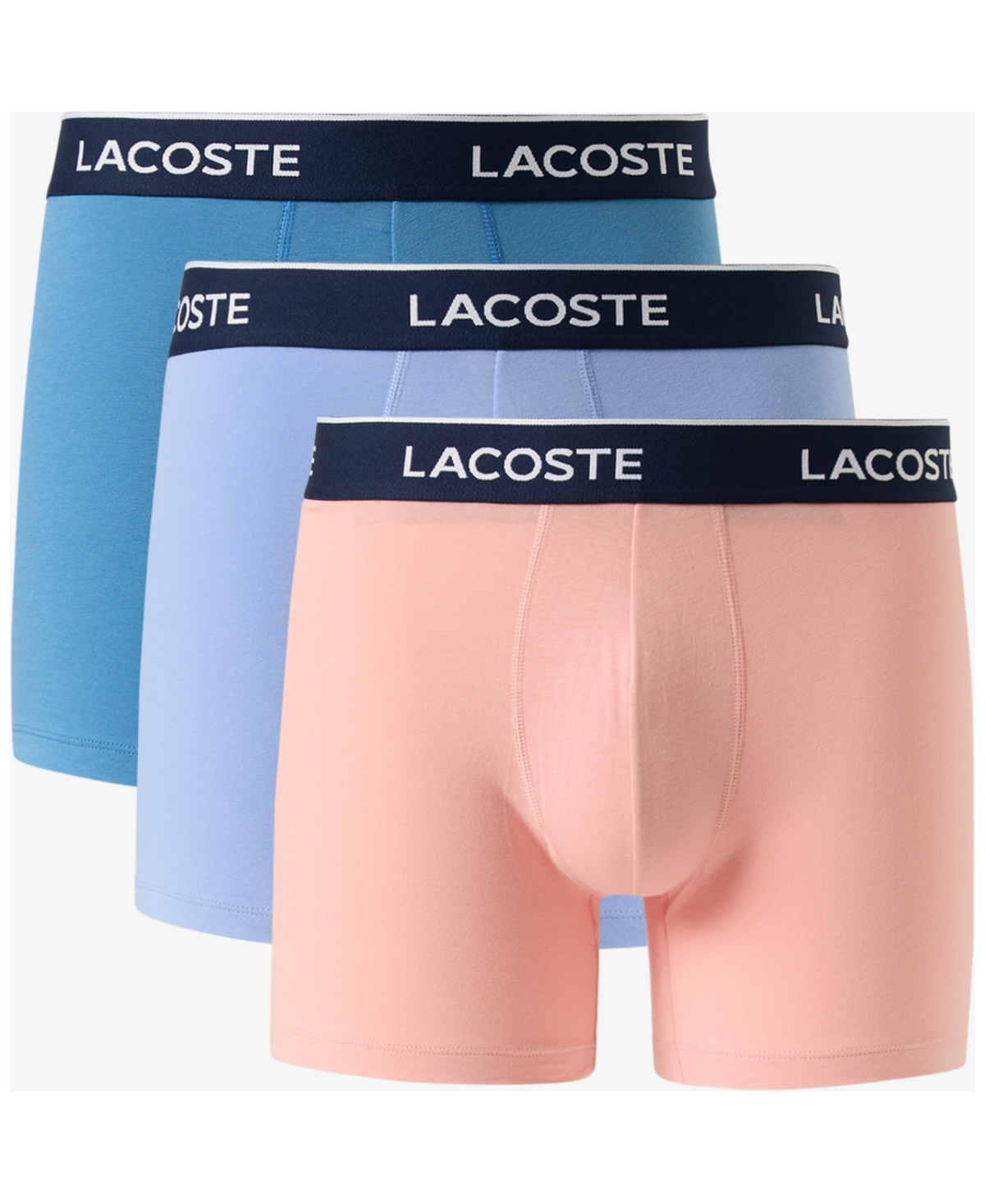 Click here for Lacoste Mens 3-Pack Regular Fit Logo Waistband Box... prices