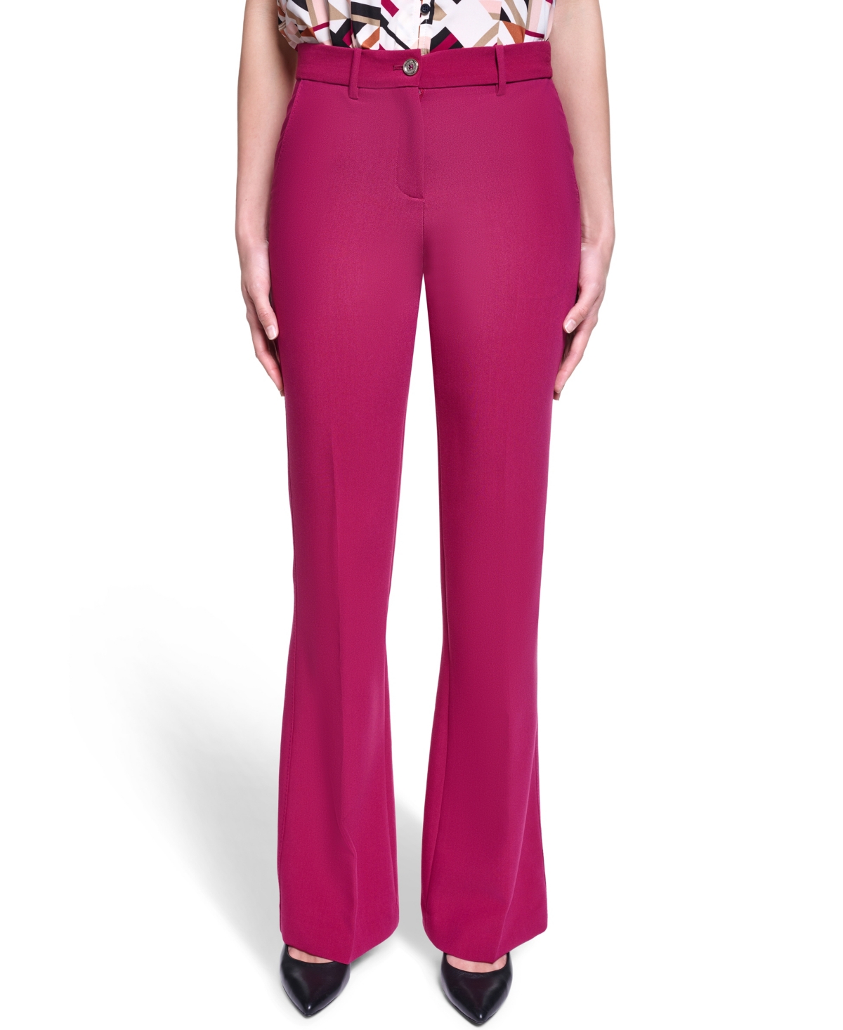 Click here for Karl Lagerfeld Paris Womens Mid-Rise Pants - Curra... prices