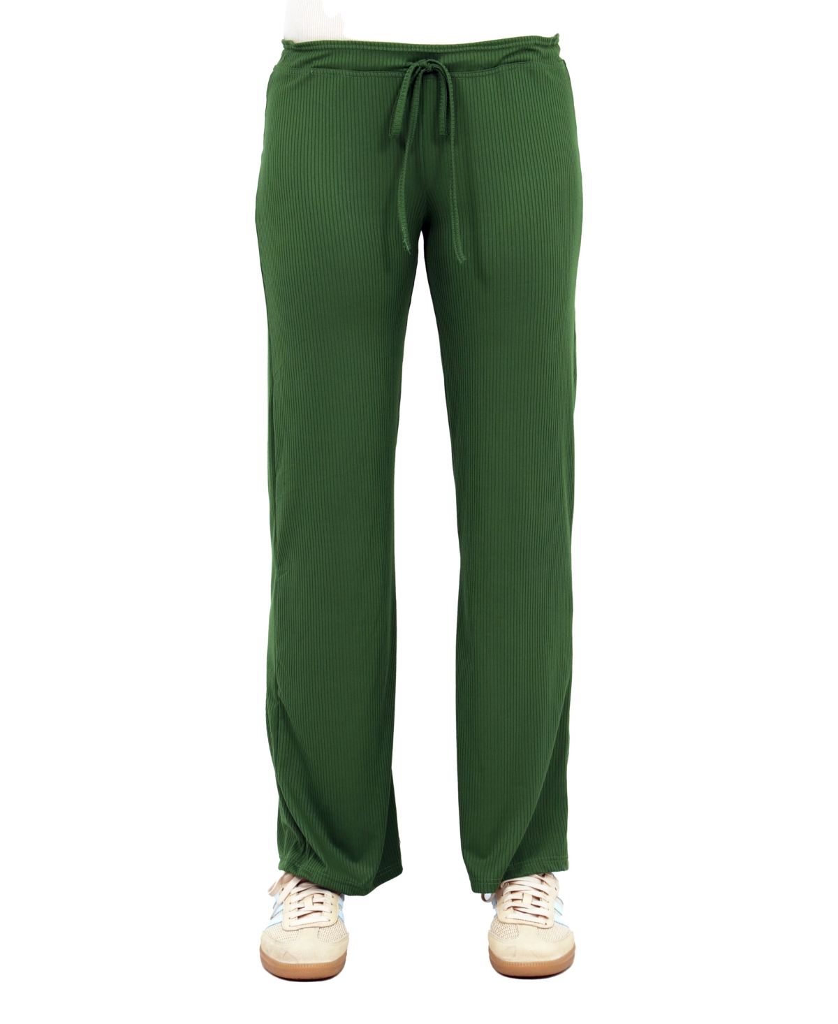 Click here for 24seven Comfort Apparel Womens Ribbed Knit Wide-Le... prices