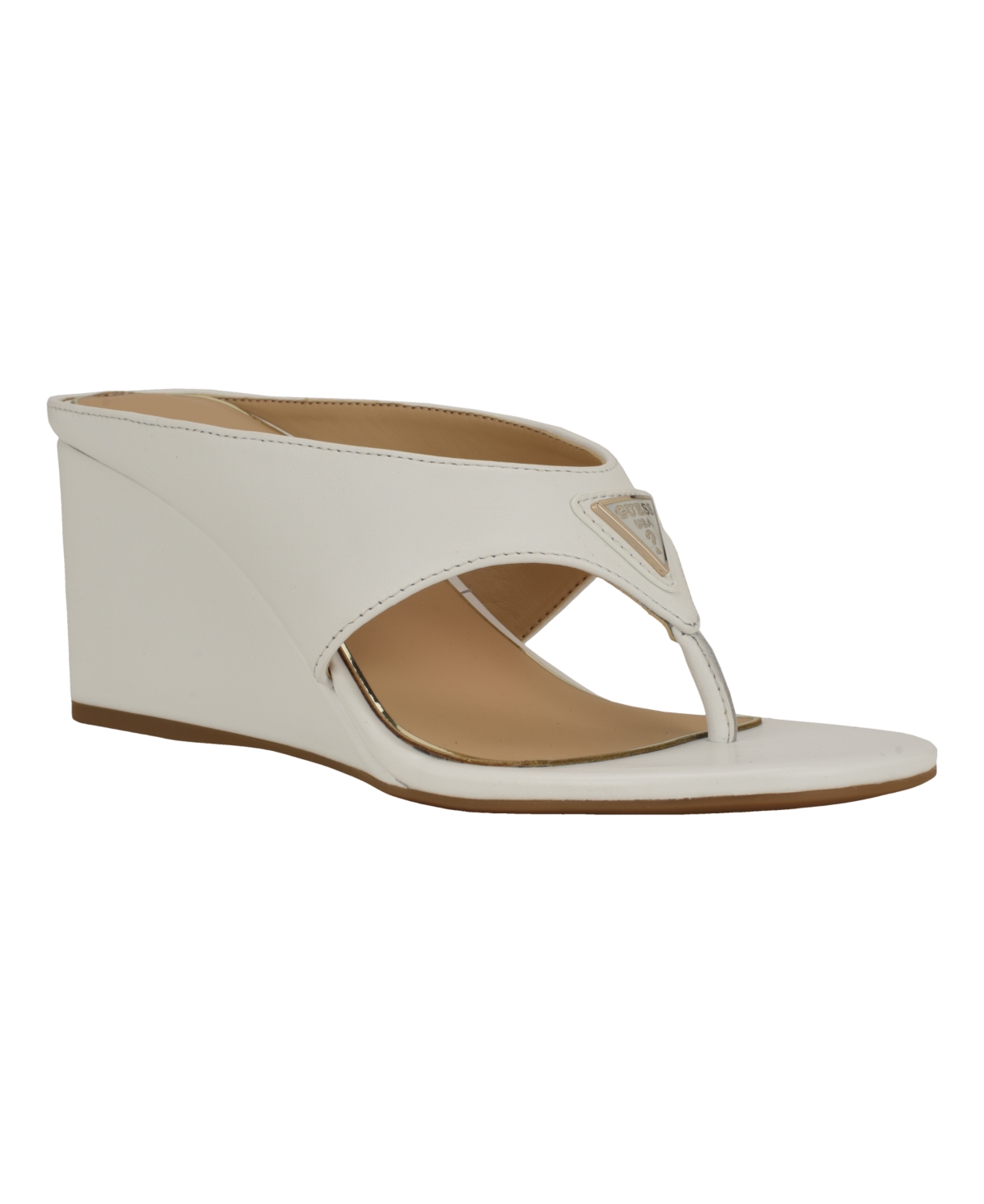 Click here for Guess Womens Marchon Thong Slip-On Wedge Sandals -... prices