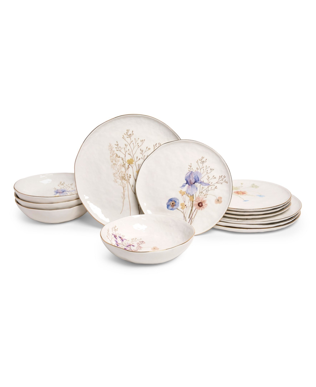 Click here for Sango Gansevoort Wildflower 12-Pc. Dinnerware Set... prices