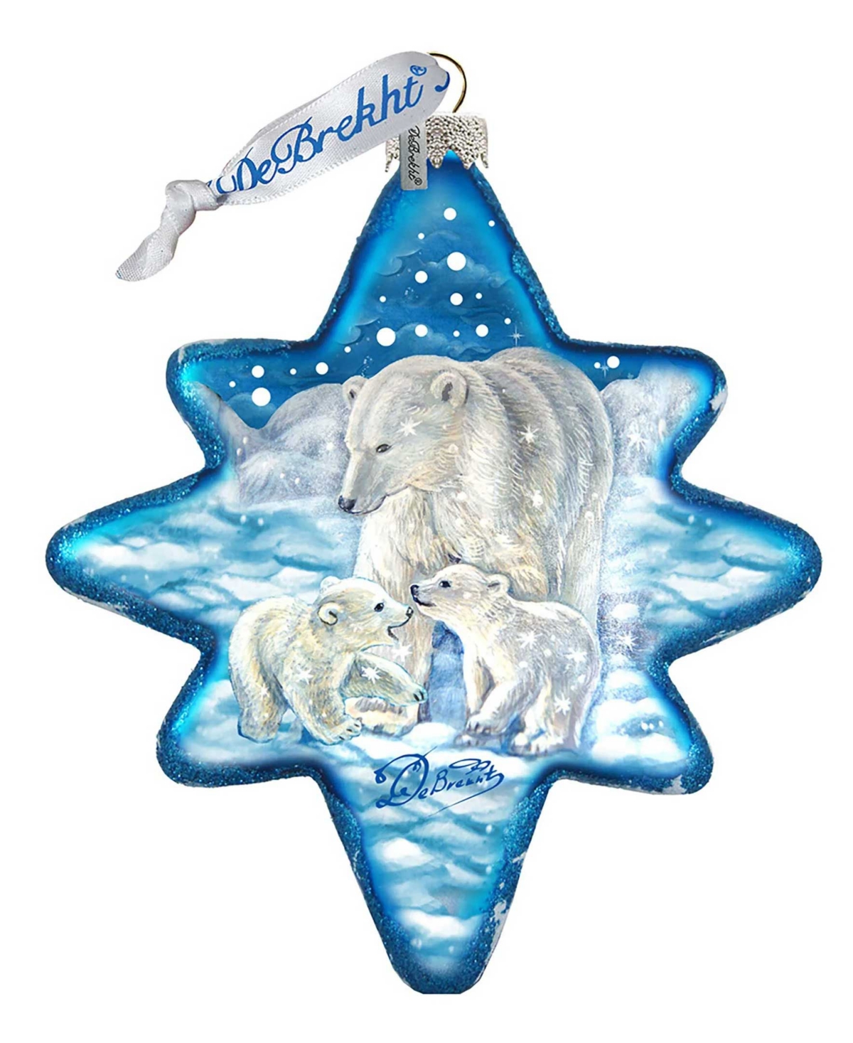 Click here for G.DeBrekht White Christmas Polar Bears North-Star... prices