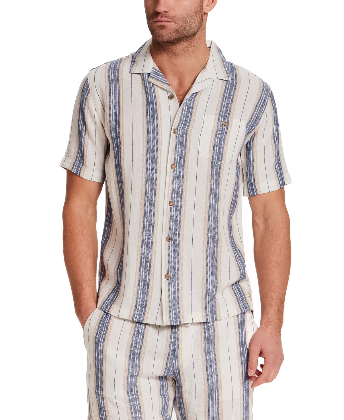Click here for Weatherproof Vintage Mens Short-Sleeve Vertical St... prices