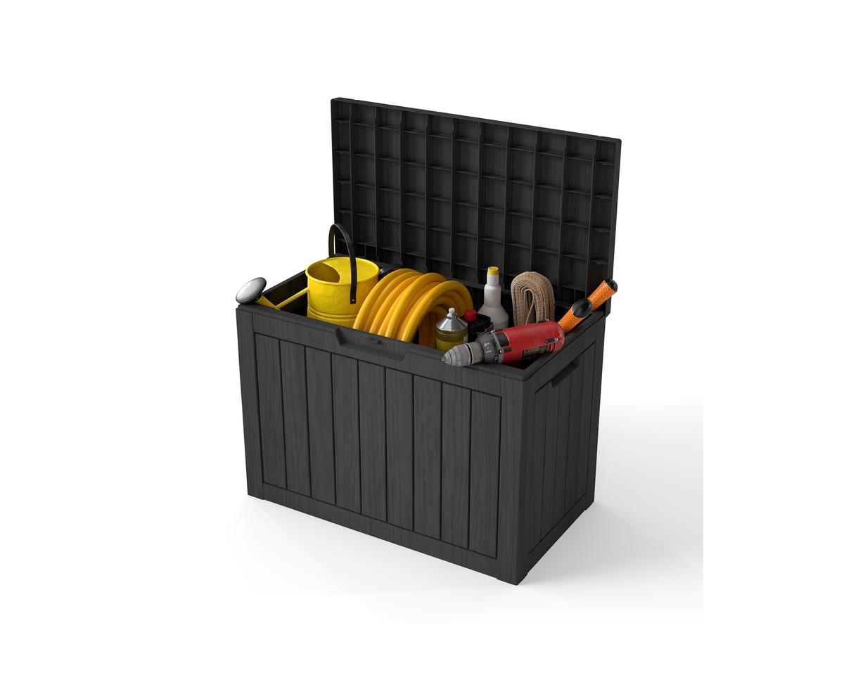 Click here for sumyeg Outdoor Resin Deck Box with 300 lbs Load Ca... prices