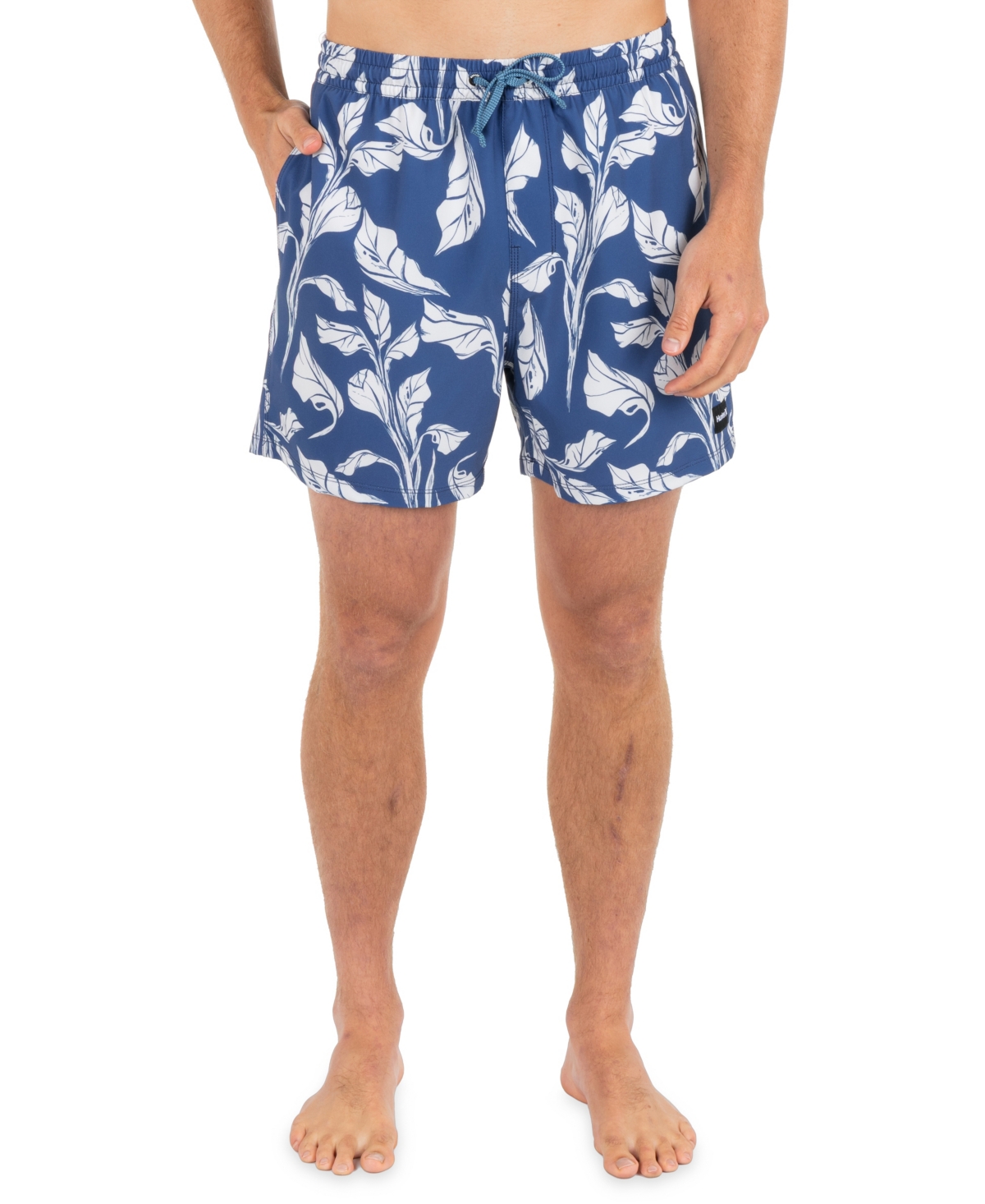 Click here for Hurley Mens Regular-Fit Floral Print Swim Shorts -... prices