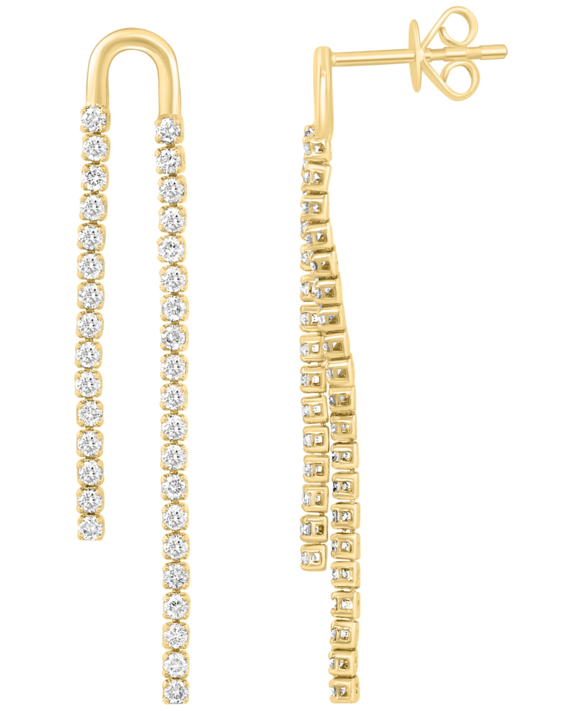 Click here for Effy Collection Diamond (1 ct. t.w.) Earrings in 1... prices