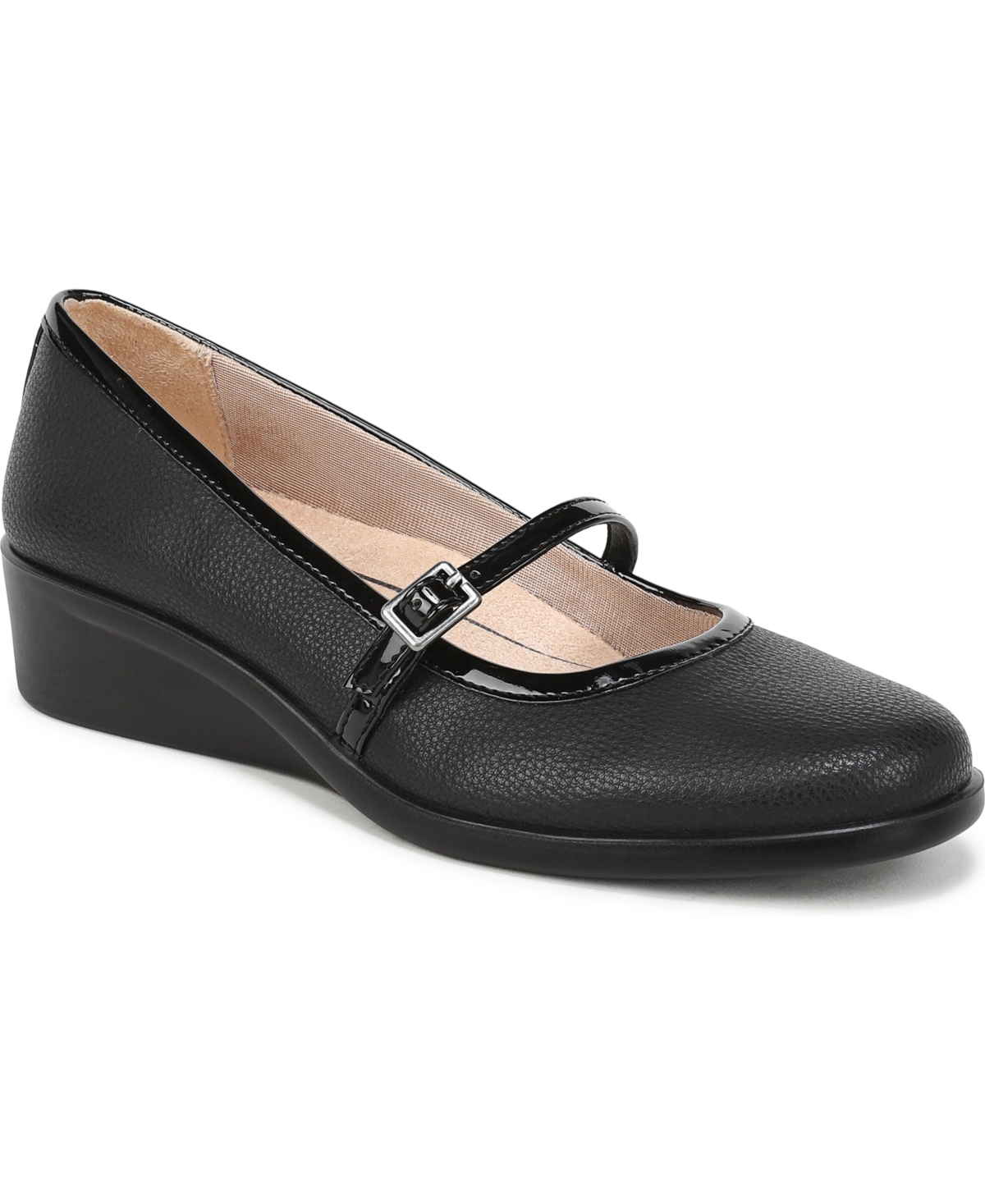 Click here for LifeStride Womens Jolene Mary Jane Flats - Black F... prices