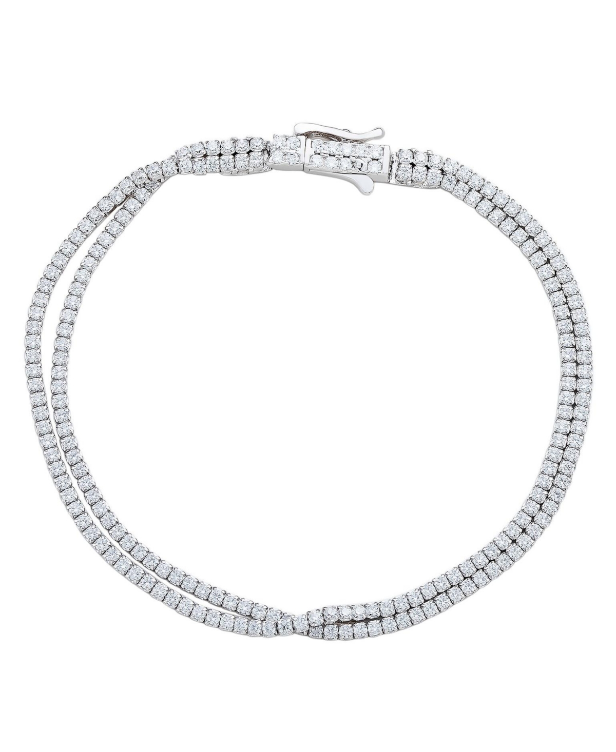 Click here for Suzy Levian New York Sterling Silver Double-Strand... prices