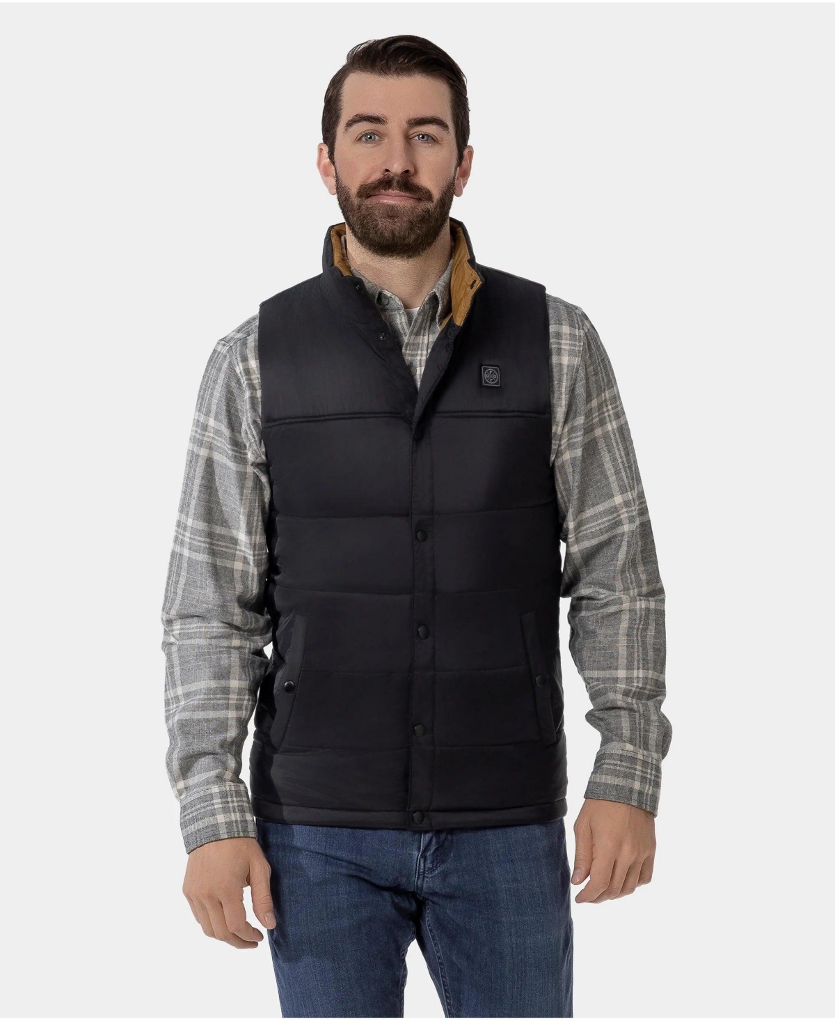 Click here for ororo Mens PuffLyte 3-Zone Heated Lightweight Vest... prices