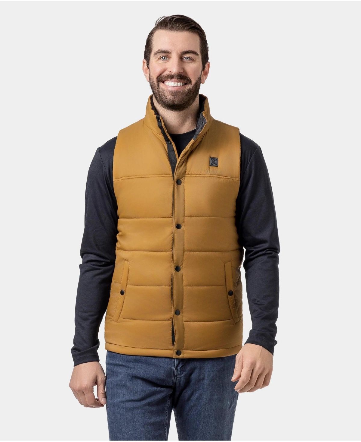 Click here for ororo Mens PuffLyte 3-Zone Heated Lightweight Vest... prices