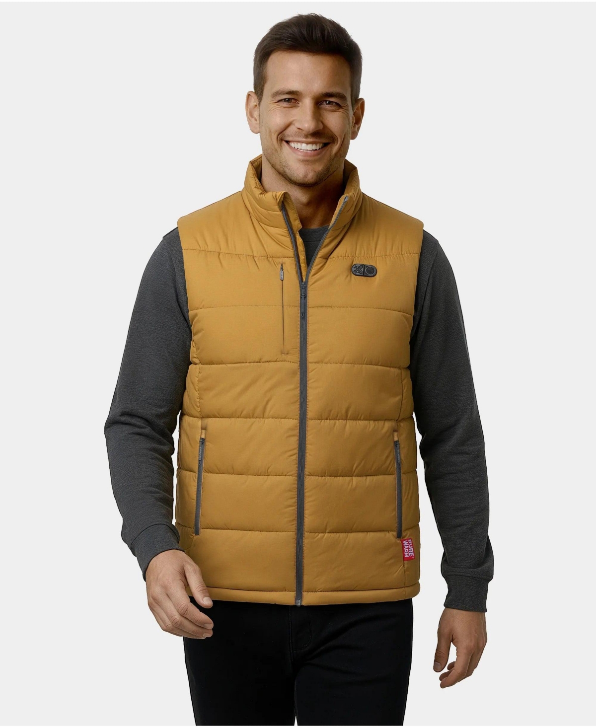Click here for ororo Mens SureWarm 6-Zone Classic Heated Vest - K... prices