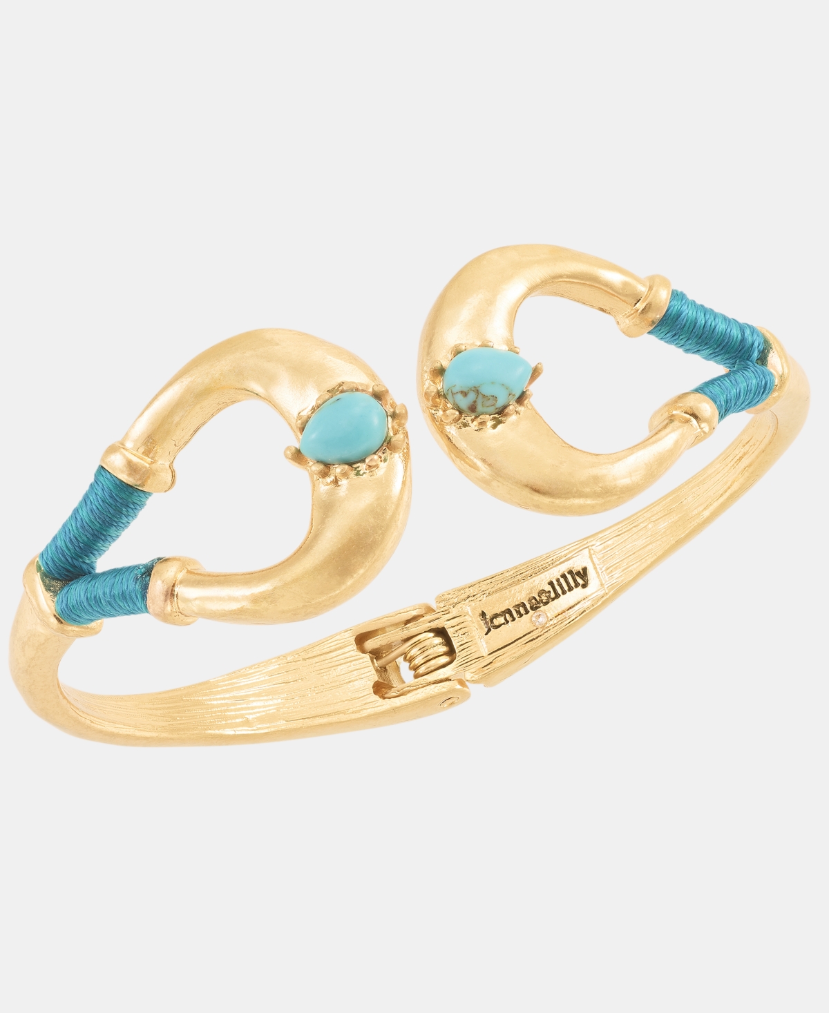 Click here for lonna & lilly Stone Cuff Bracelet - Blue prices
