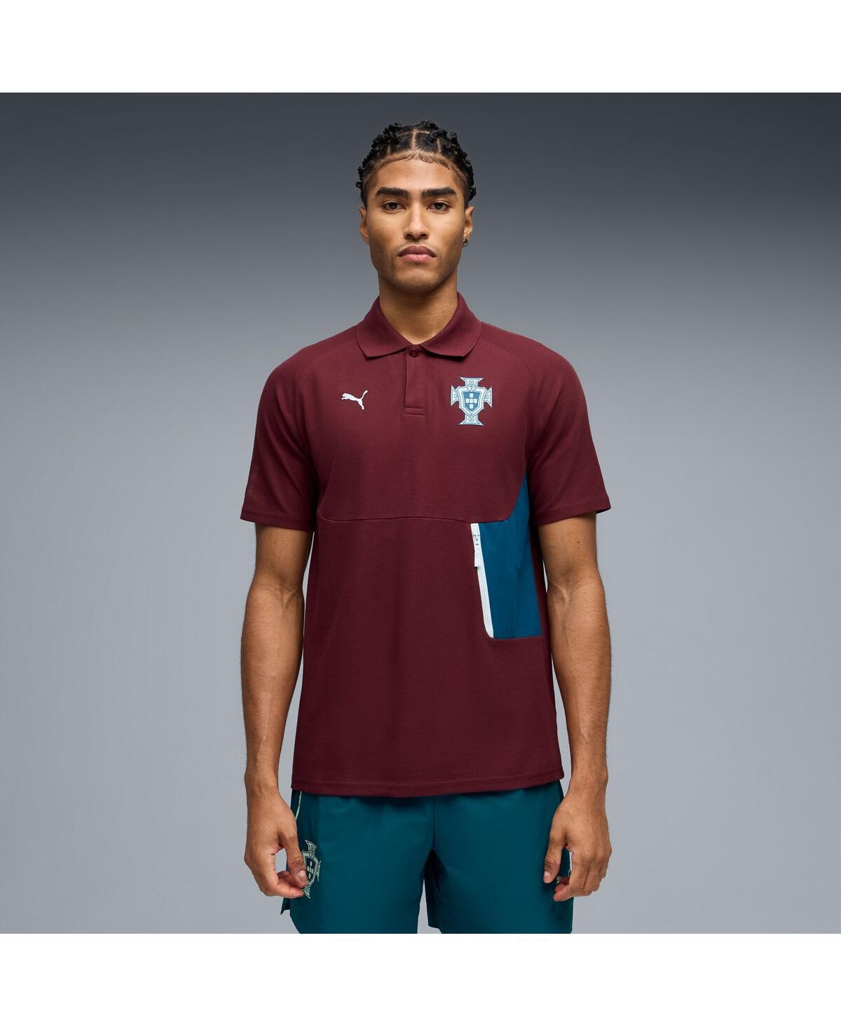 Click here for Puma Mens Maroon Portugal National Team Tech Polo... prices