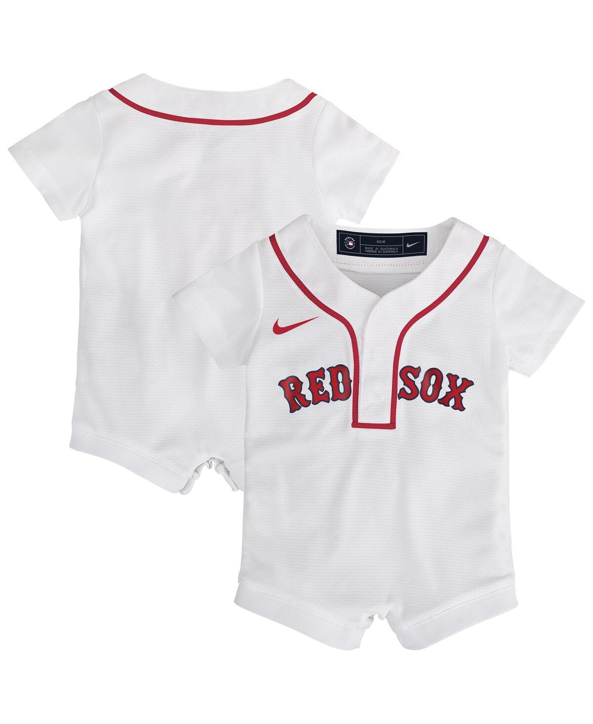 Click here for Nike Baby Boys and Girls White Boston Red Sox Home... prices